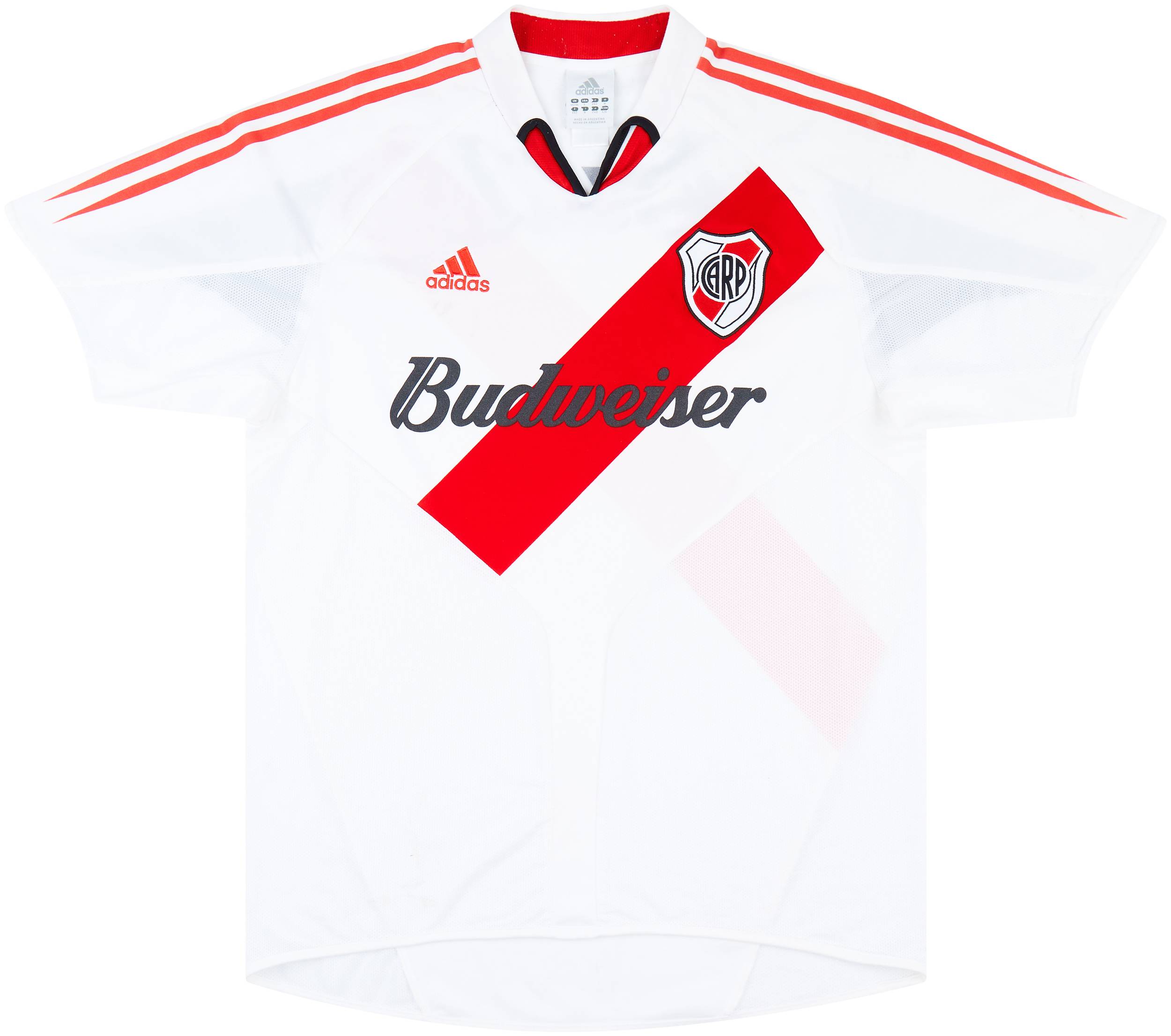 2004-05 River Plate Home Shirt - Very Good 6/10 - (L/XL)