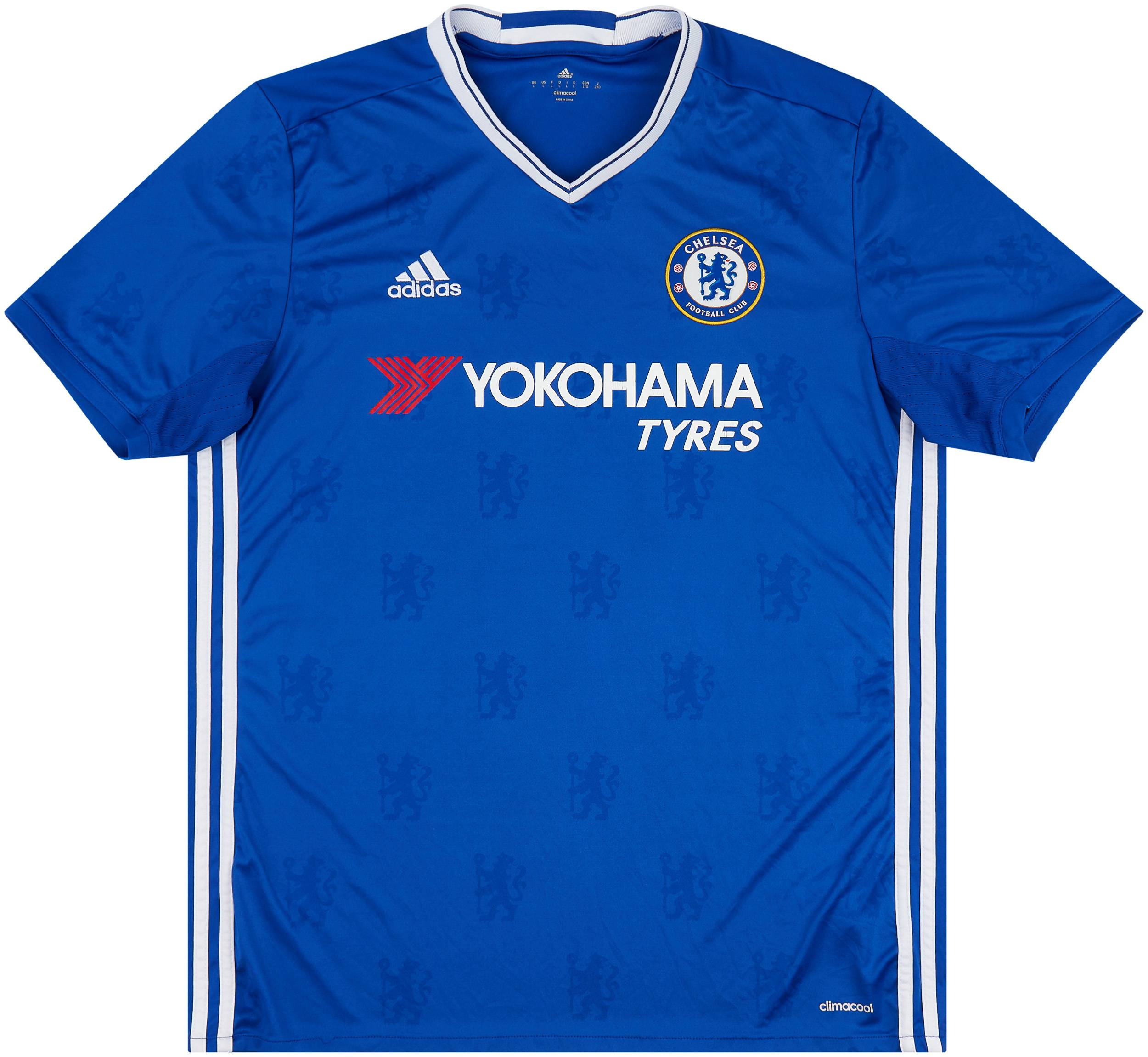 2016-17 Chelsea Home Shirt - Very Good 6/10 - (L)