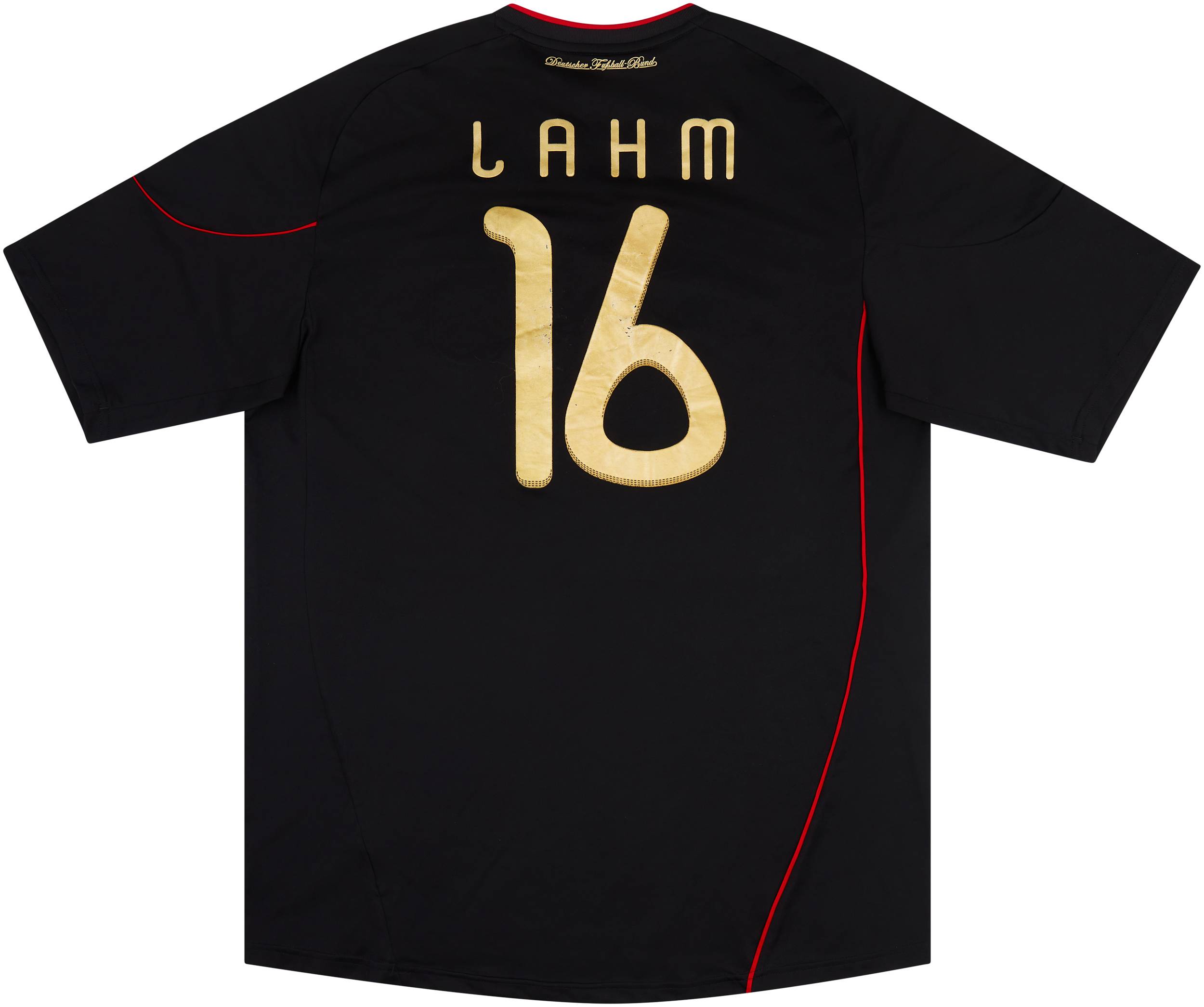 2010-11 Germany Away Shirt Lahm #16 - Very Good 6/10 - (XL)