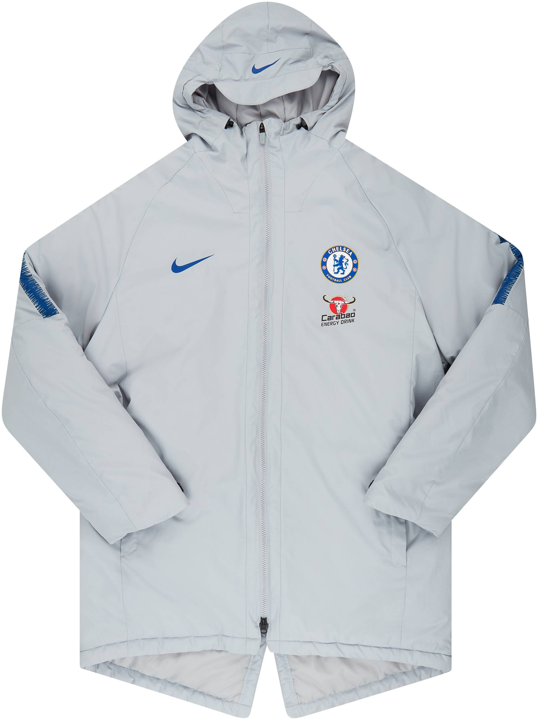 2018-19 Chelsea Nike Player Issue Bench Coat - Excellent 9/10 - (XXL)