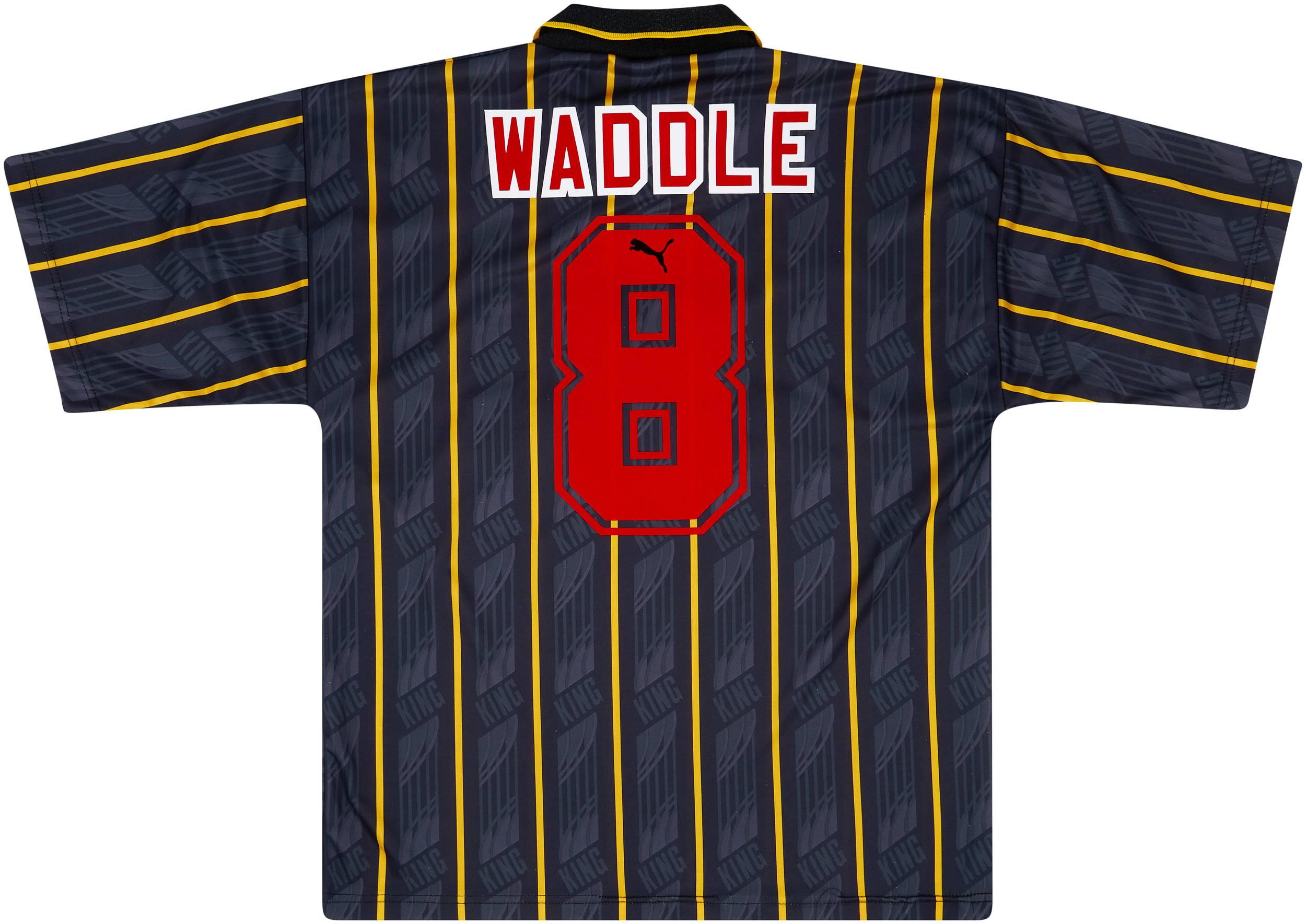 1993-95 Sheffield Wednesday Away Shirt Waddle #8 - Excellent 9/10 - (XL)