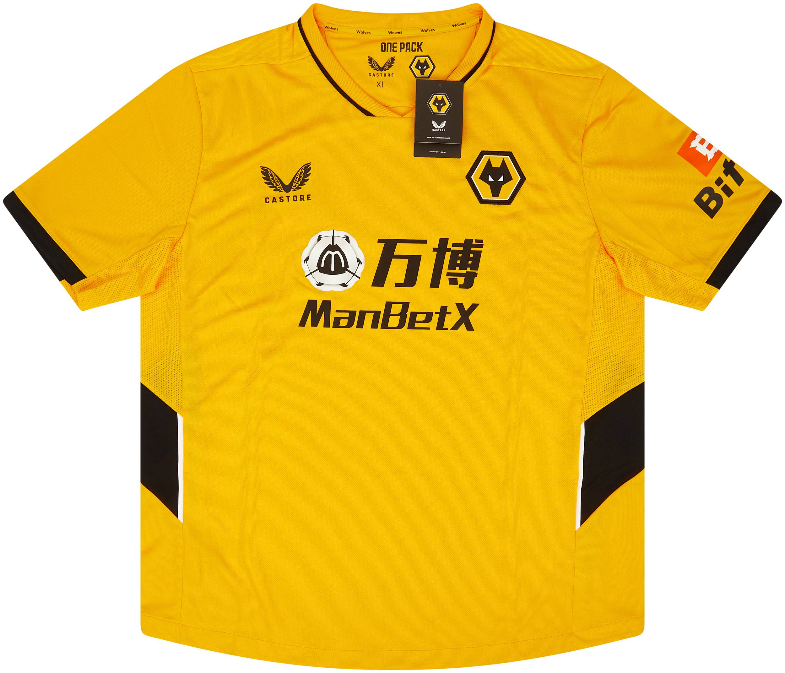 2021-22 Wolves Home Shirt - NEW - (XL)