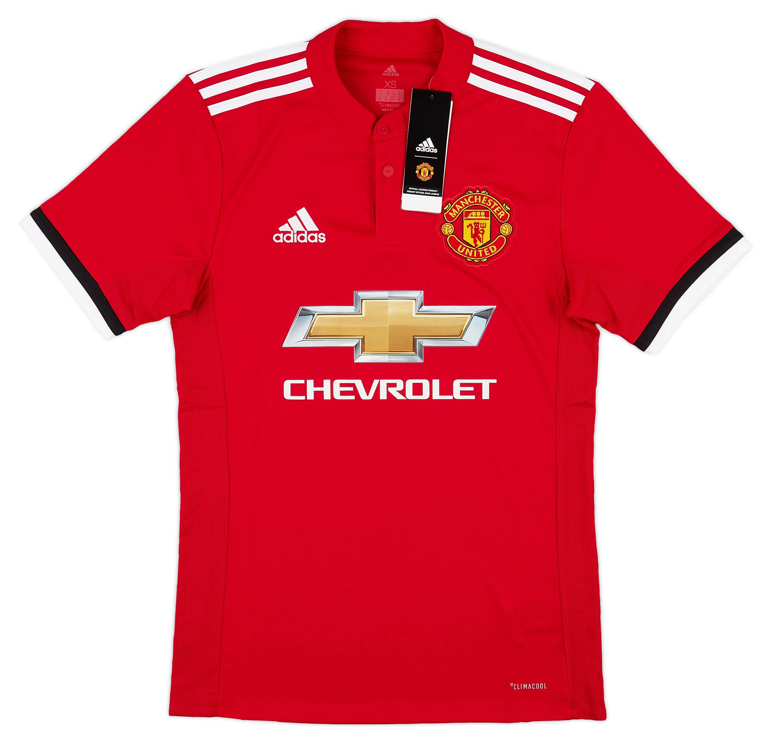 2017-18 Manchester United Home Shirt (XS)