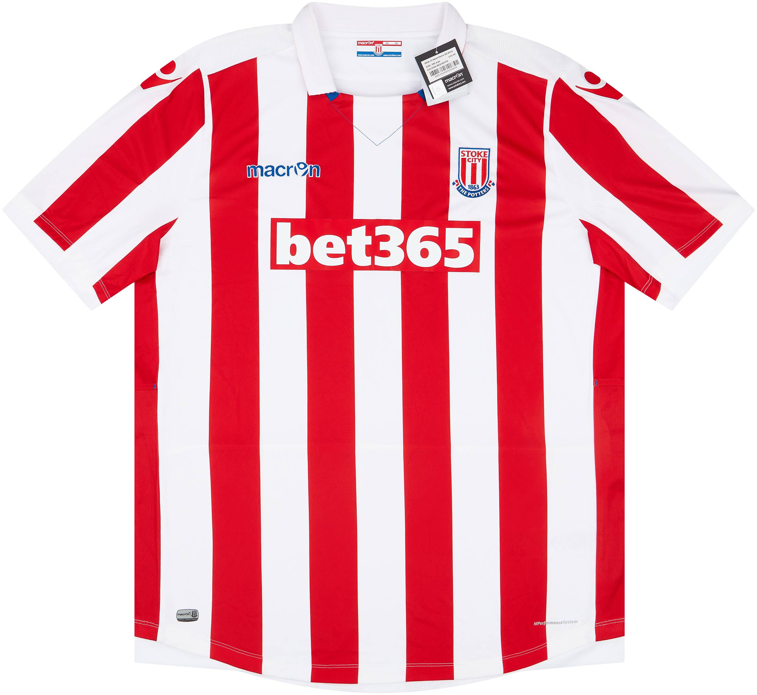 2016-17 Stoke City Home Shirt (5XL)
