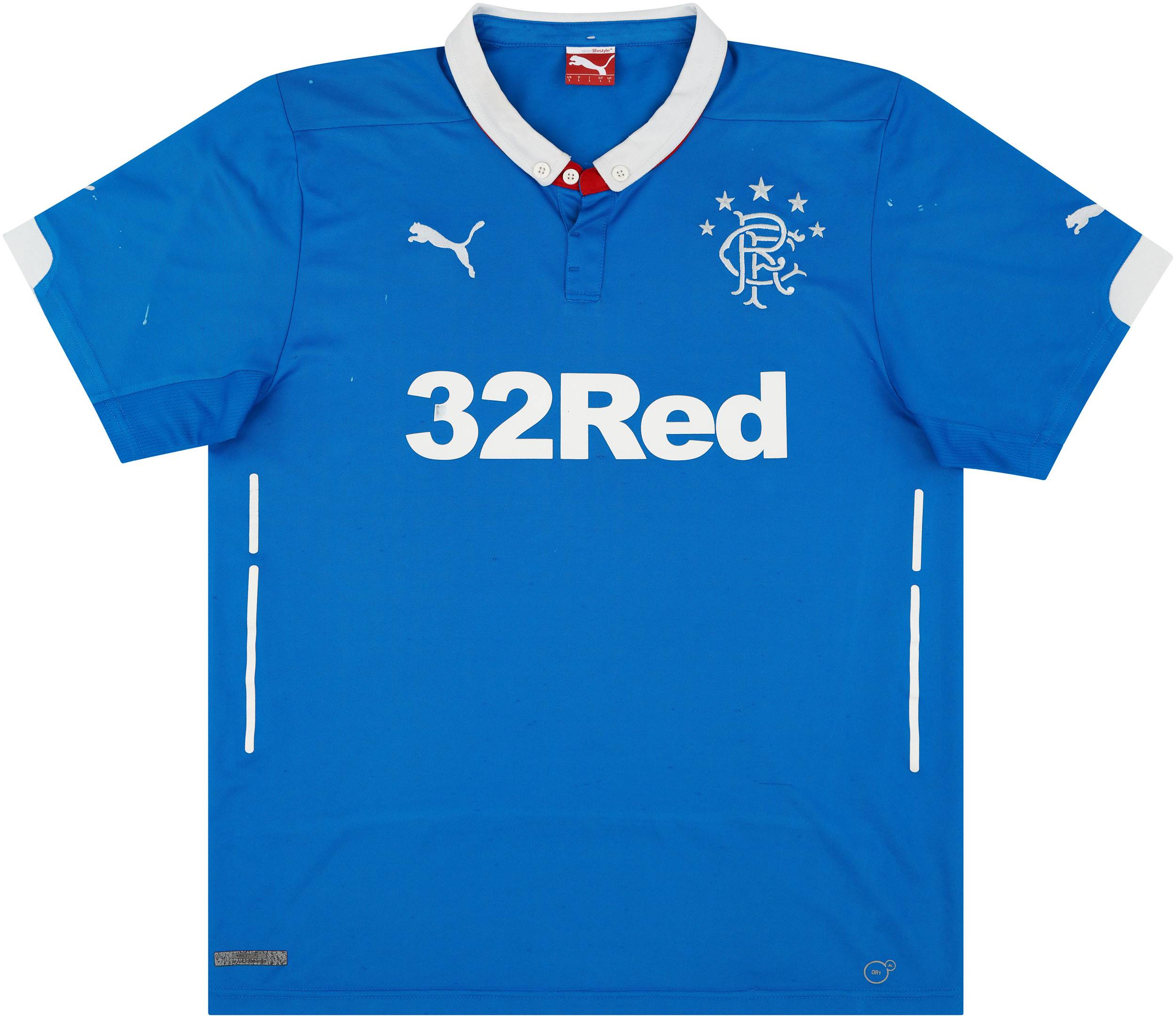2014-15 Rangers Home Shirt - 5/10 - (L)