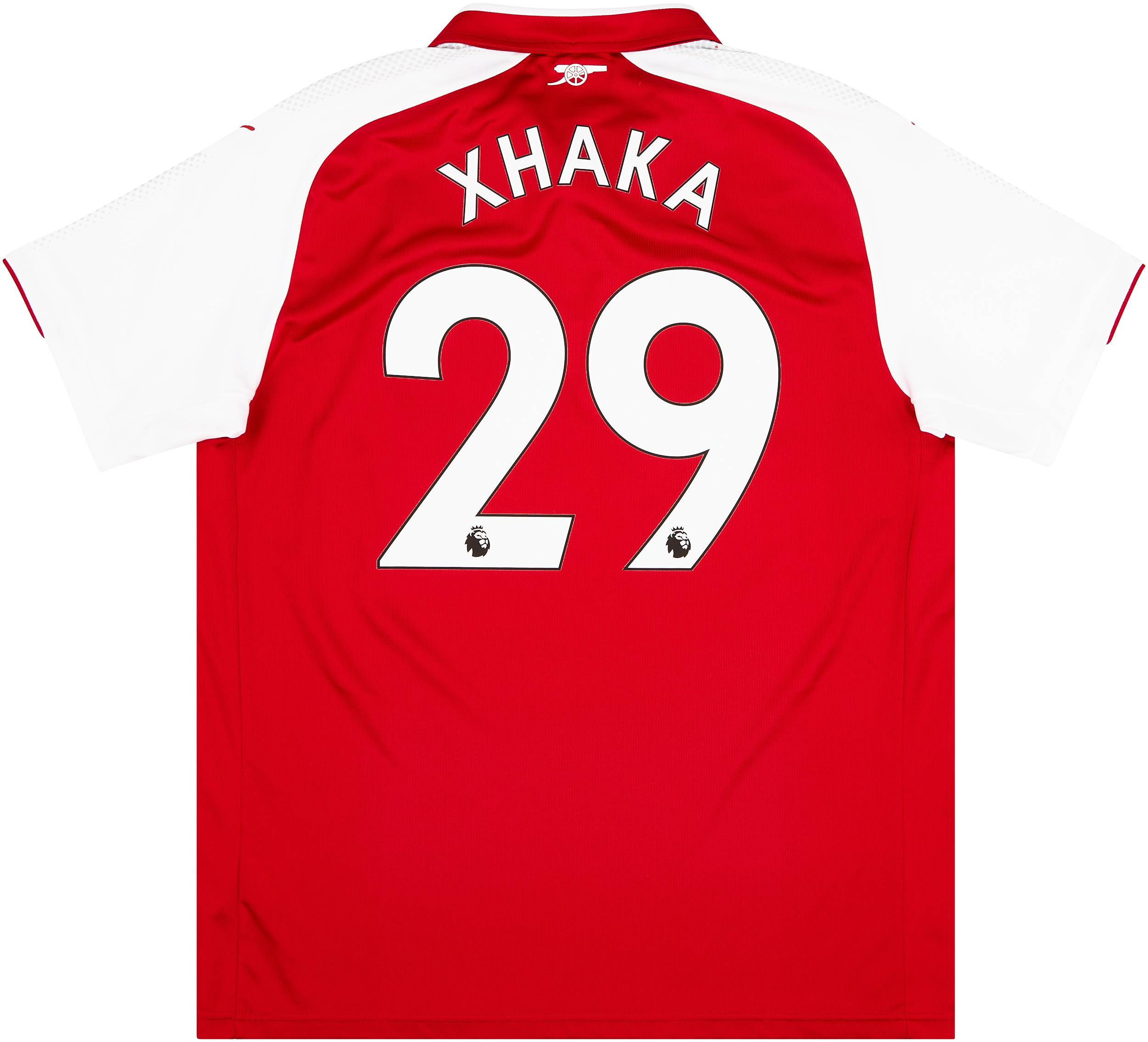 2017-18 Arsenal Home Shirt Xhaka #29 - Excellent 9/10 - (XL)