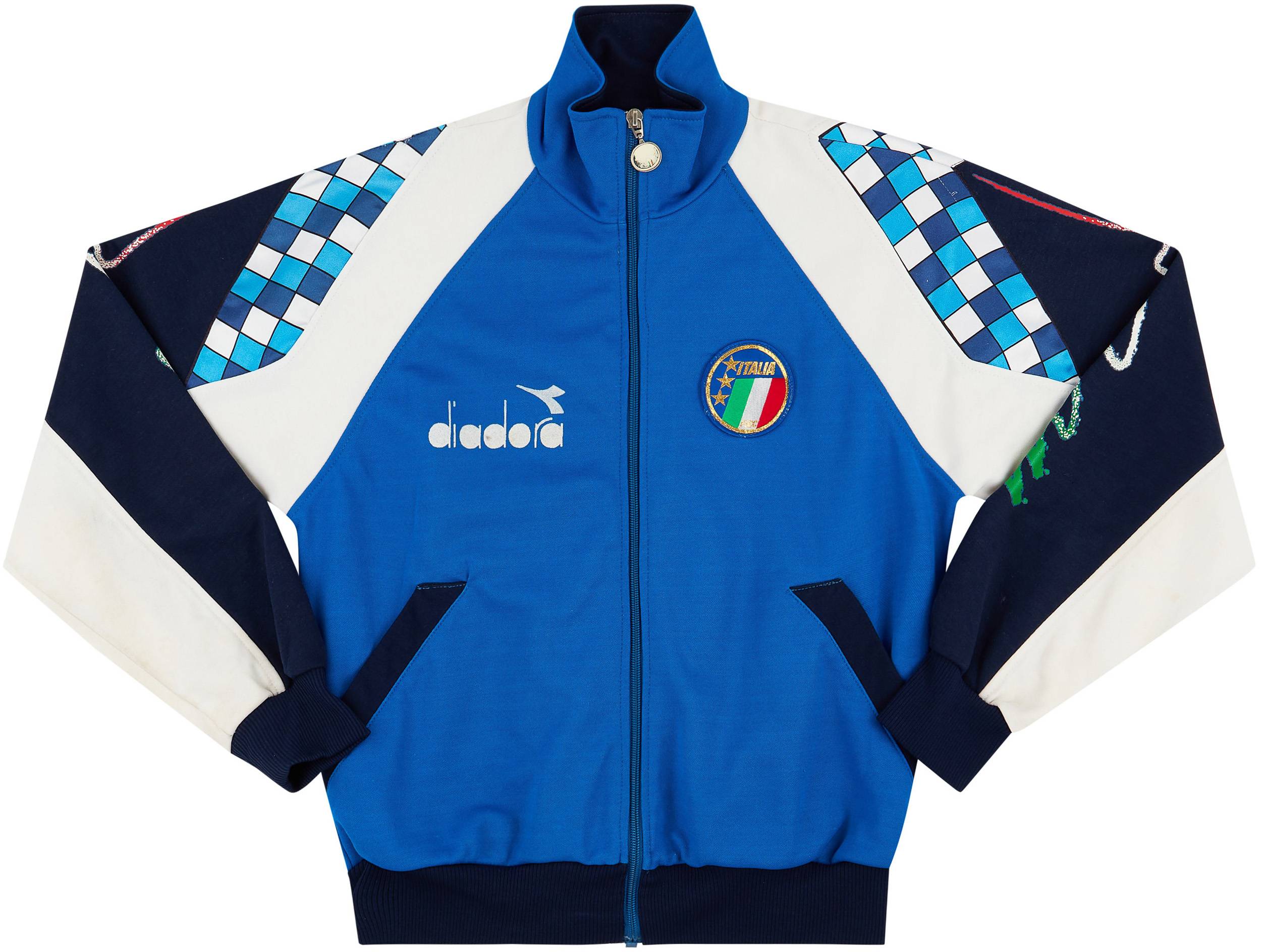 1990 Italy Diadora Track Top - 8/10 - (L)