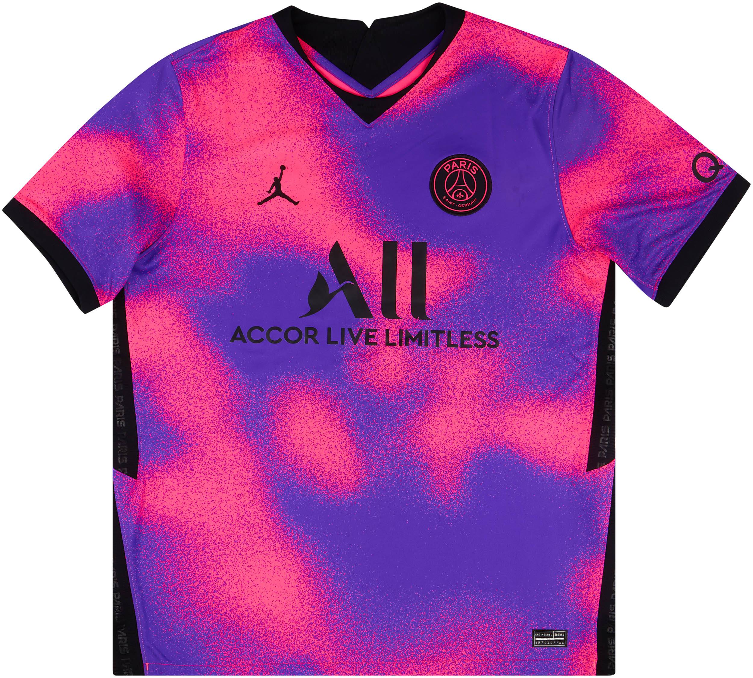 2020-21 Paris Saint-Germain Fourth Shirt - Mint 10/10 - (L)
