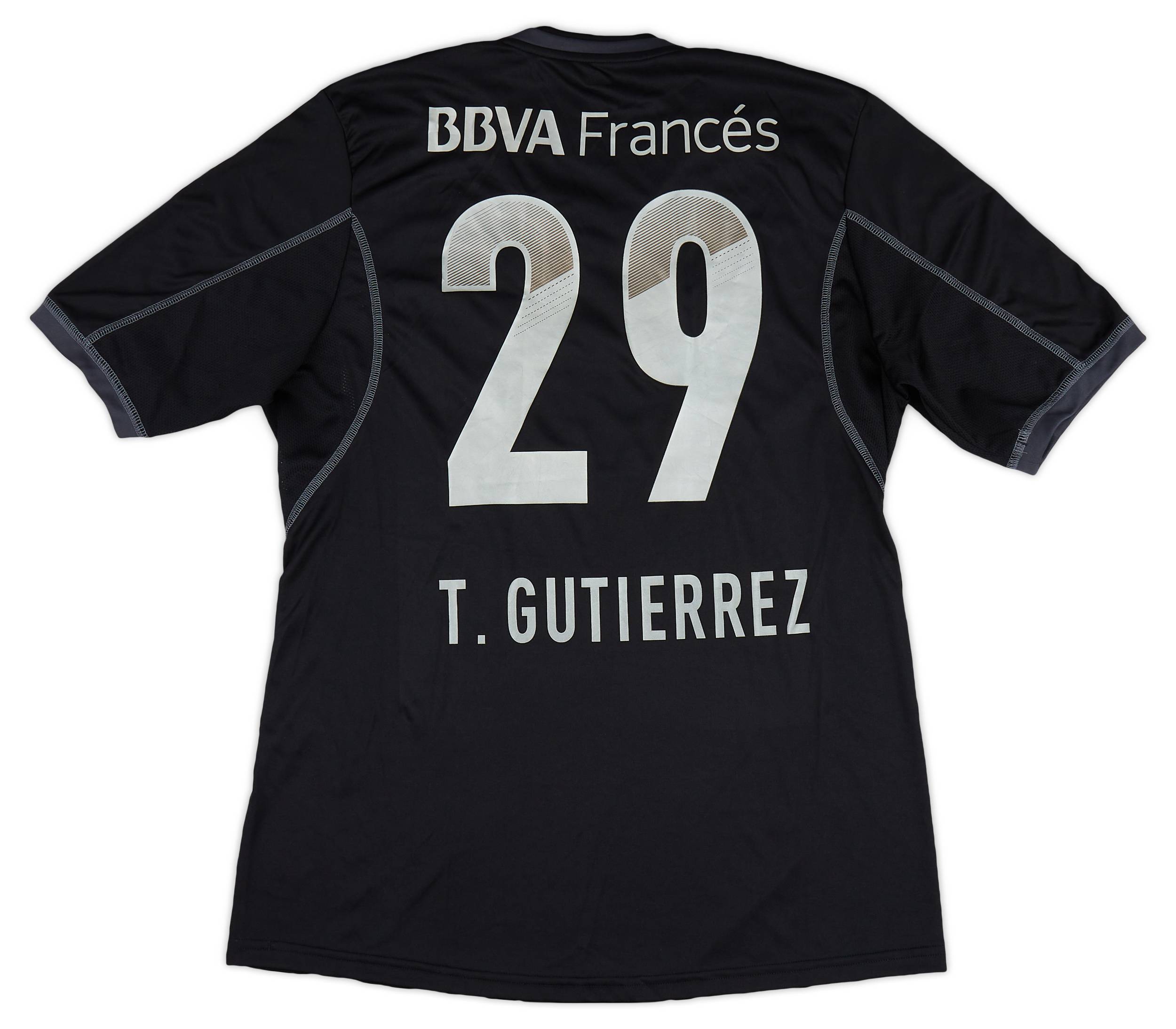 2013 River Plate Anniversary Shirt T.Gutiérrez #29 - 8/10 - (L)