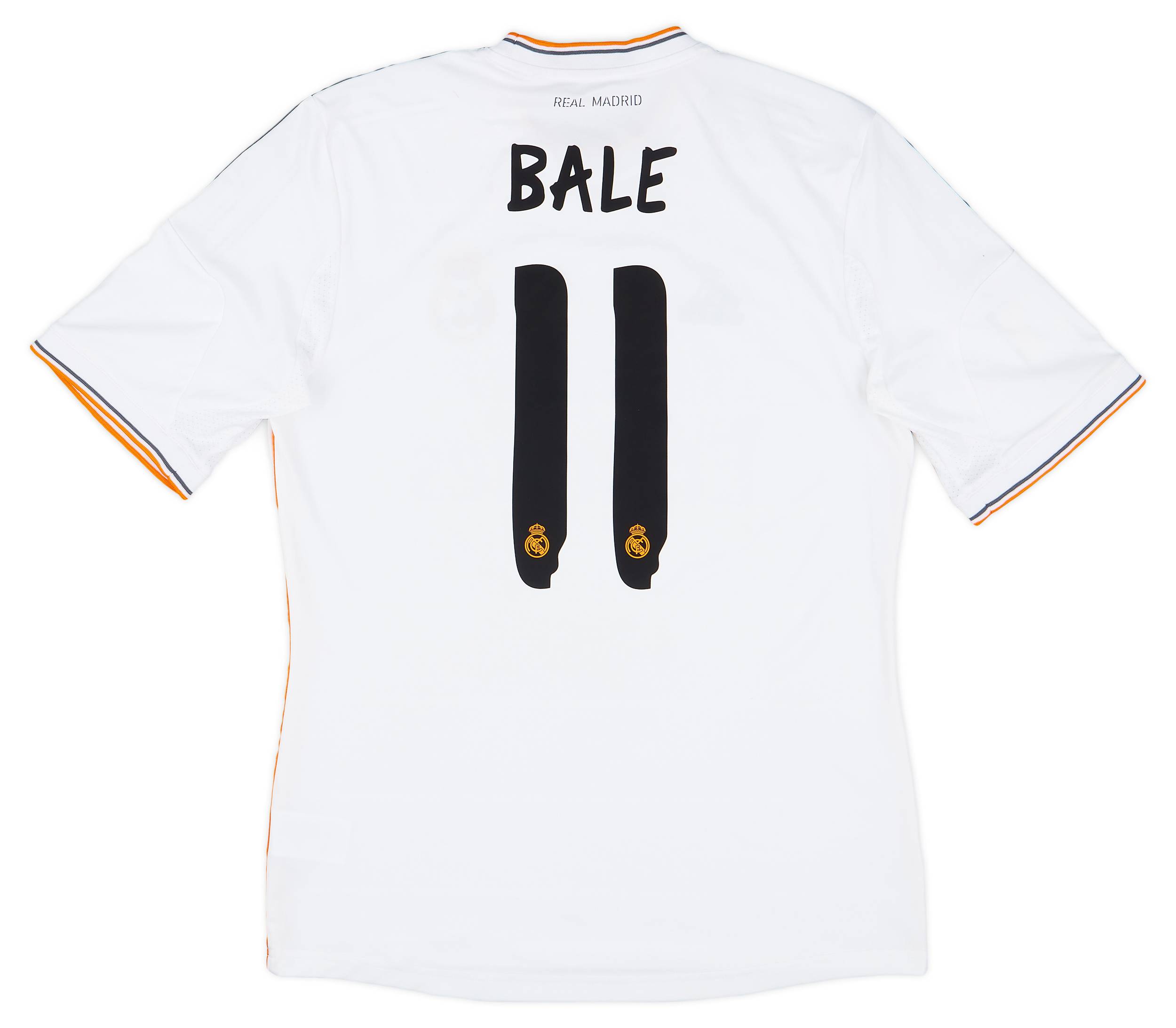 2013-14 Real Madrid Home Shirt Bale #11 - Very Good 6/10 - (M)