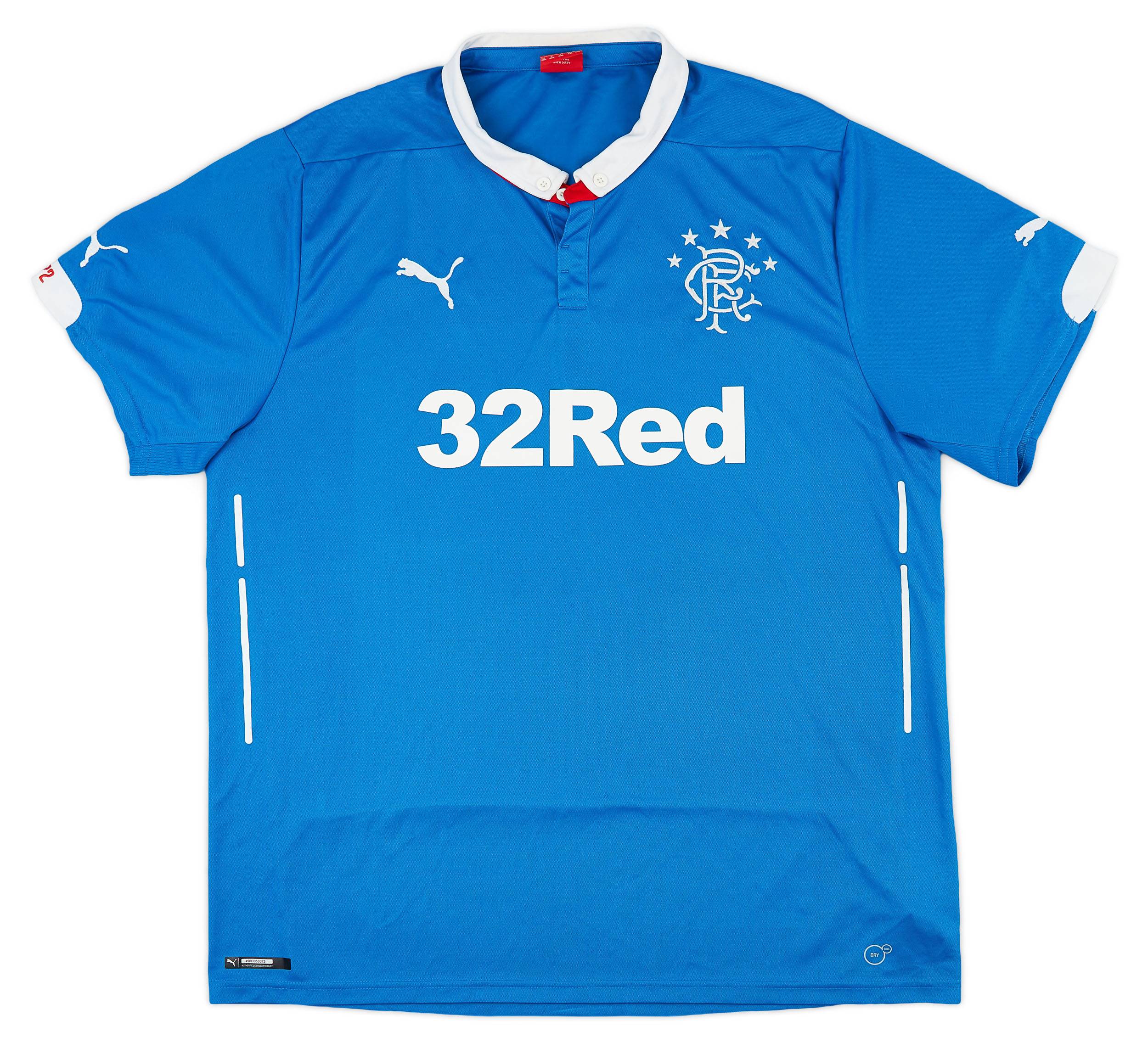 2014-15 Rangers Home Shirt - Excellent 9/10 - (XXL)