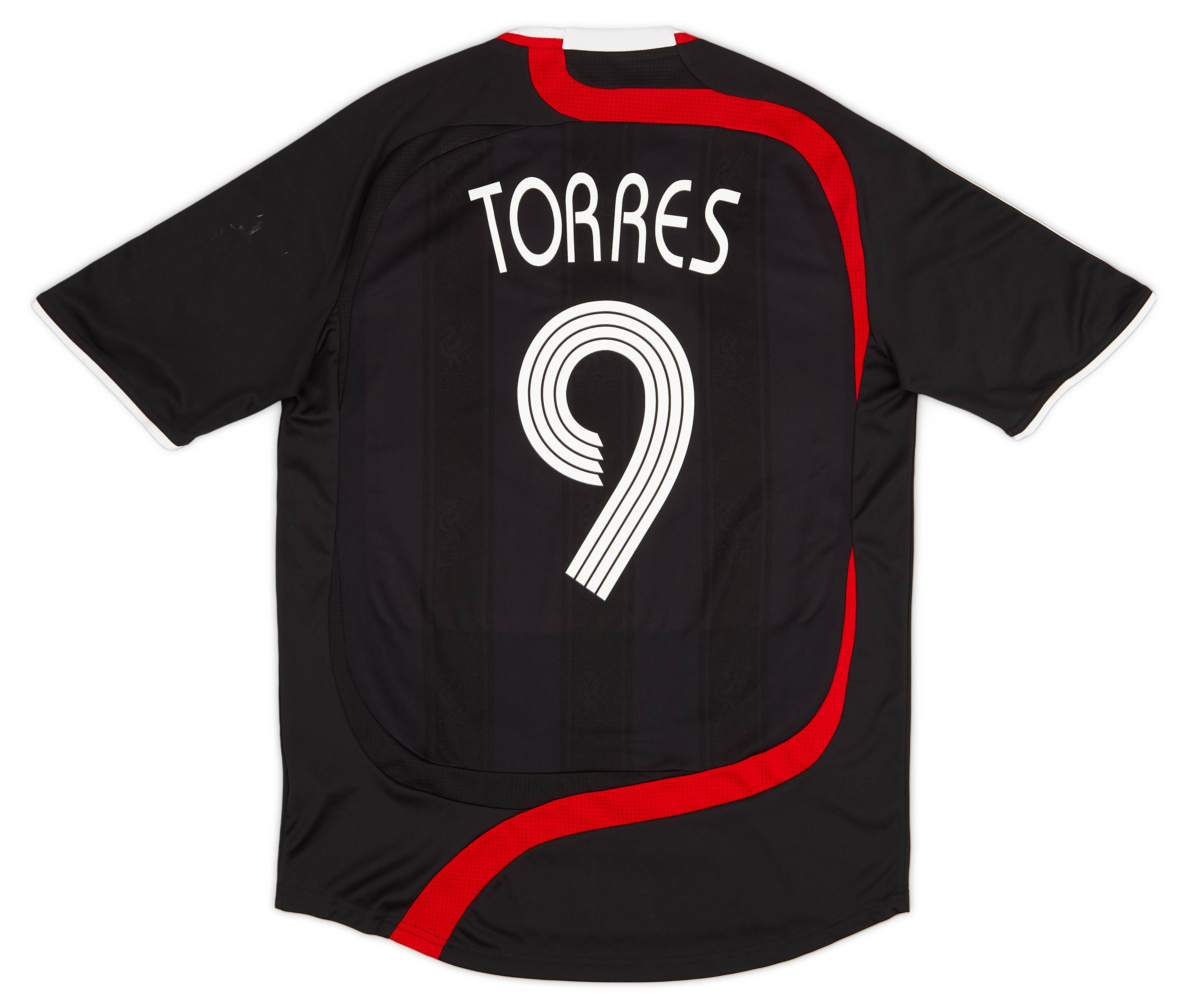 2007-08 Liverpool Third Shirt Torres #9 - Excellent 9/10 - (L)