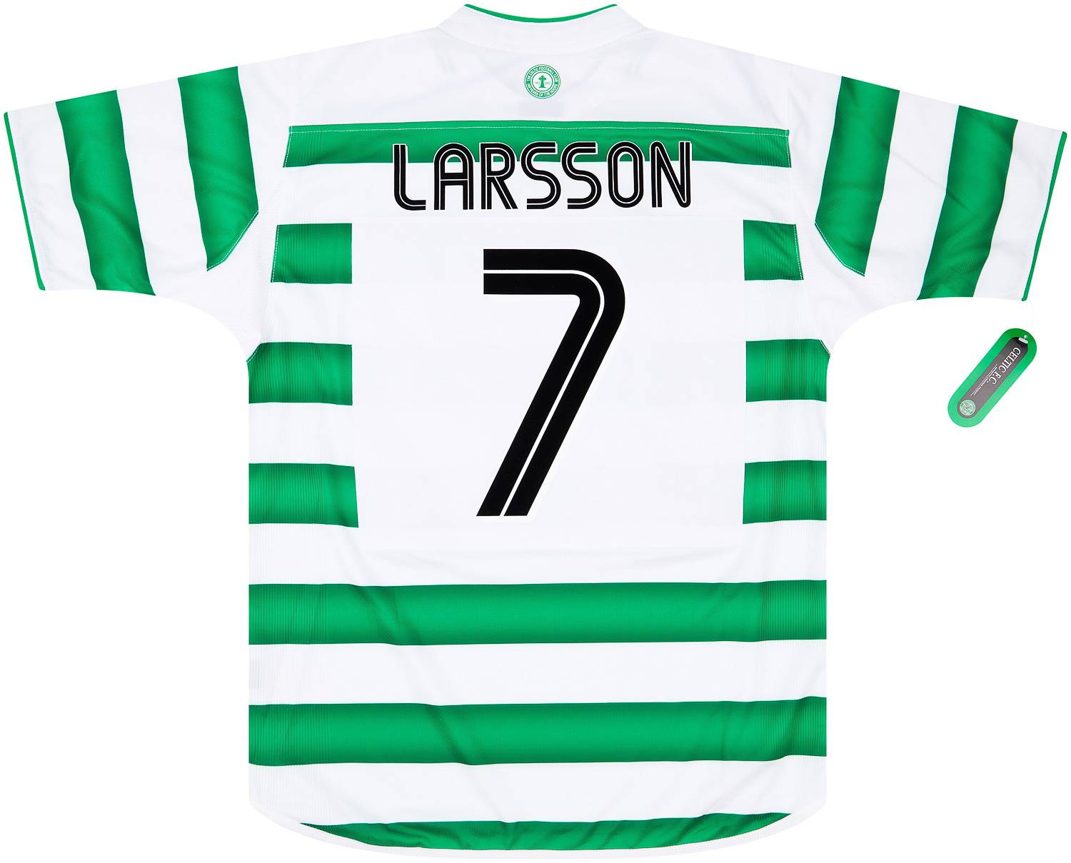 2003-04 Celtic Home Shirt Larsson #7 *New w/Defects* M