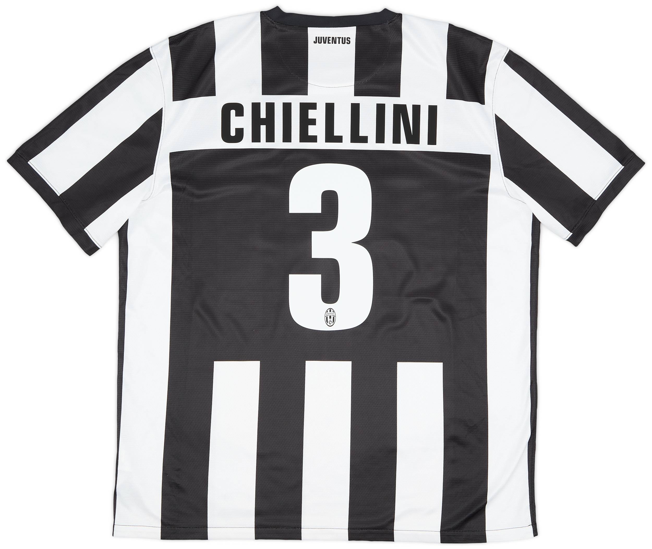 2012-13 Juventus Home Shirt Chiellini #3 - 9/10 - (XXL)