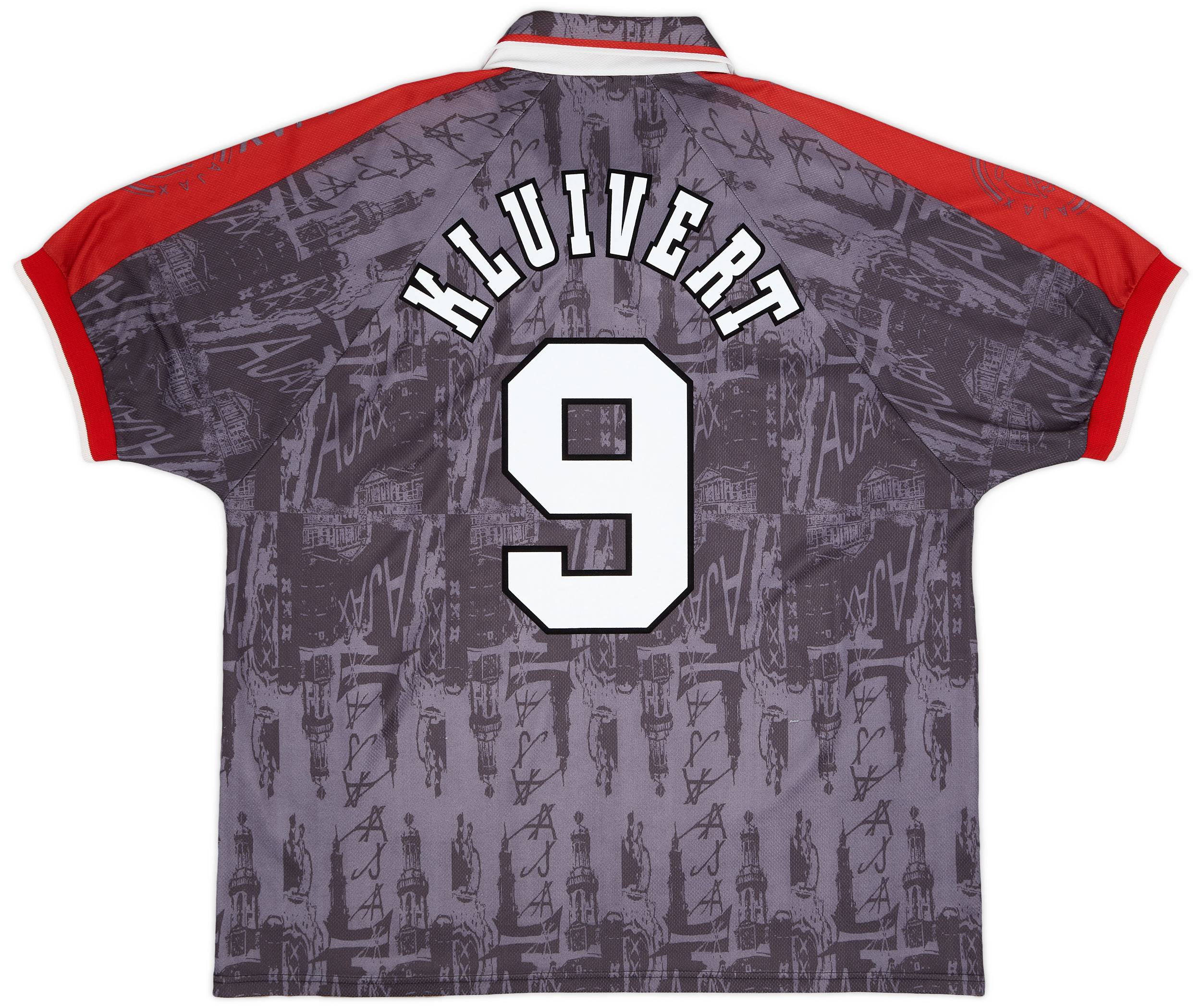1996-97 Ajax Away Shirt Kluivert #9 - 9/10 - (XXL)
