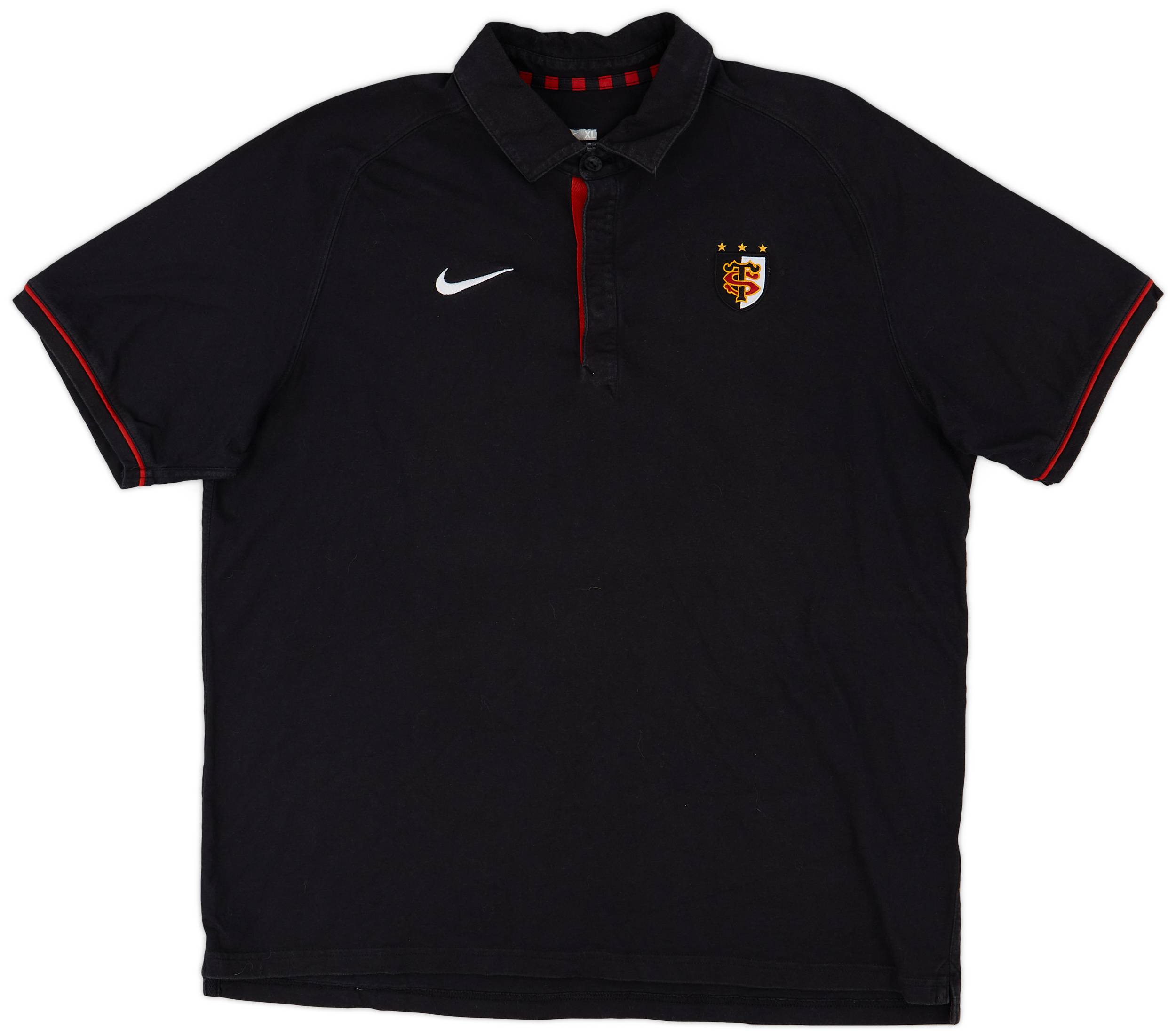 2009-10 Toulouse Rugby Nike Polo Shirt - 9/10 - (XL)