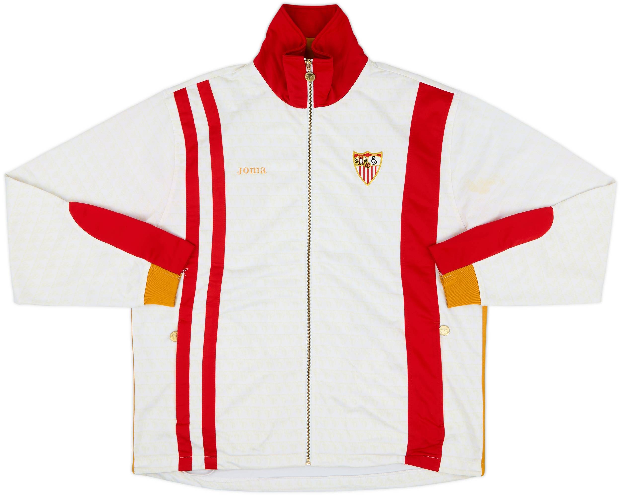 2008-09 Sevilla Joma Track Jacket - 9/10 - (XXL)