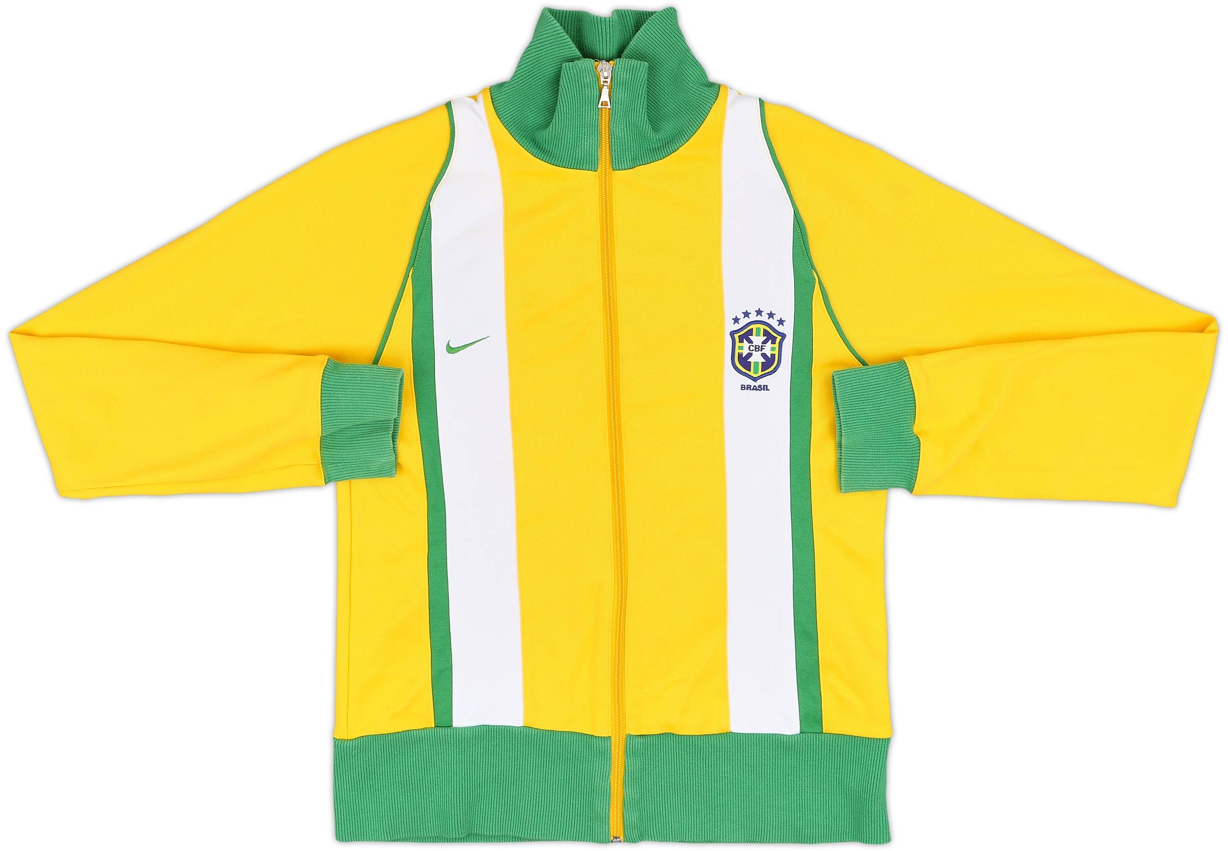 2005-06 Brazil Nike Track Jacket - 8/10 - (Women's XL)