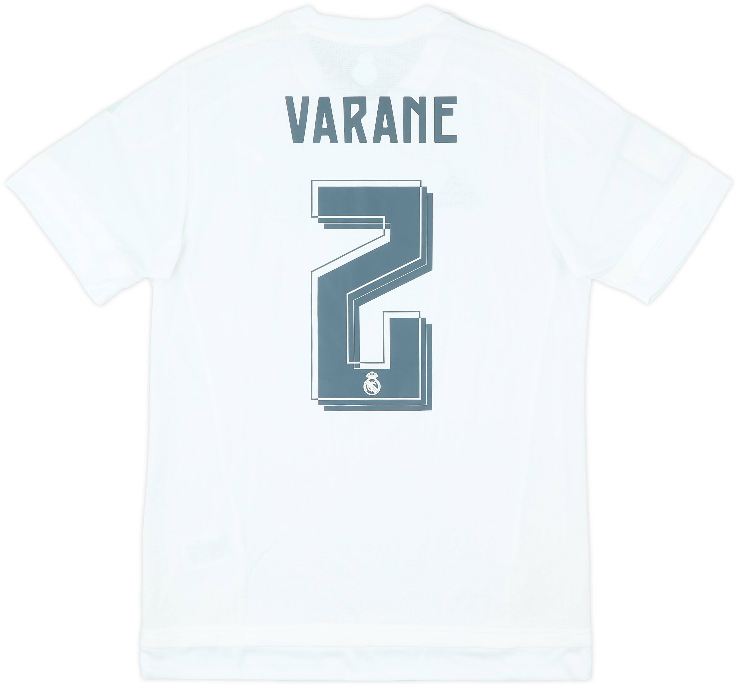2015-16 Real Madrid Home Shirt Varane #2 (M)