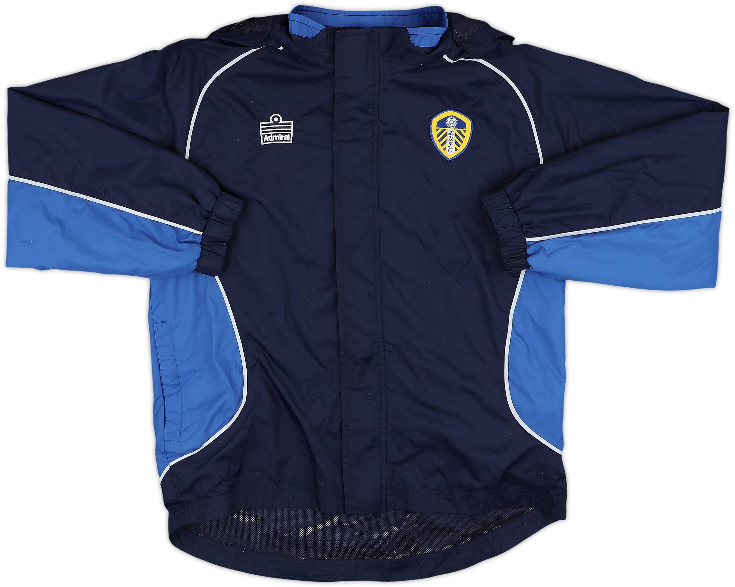 2005-06 Leeds Admiral Hooded Rain Jacket - 7/10 - (L.Boys)