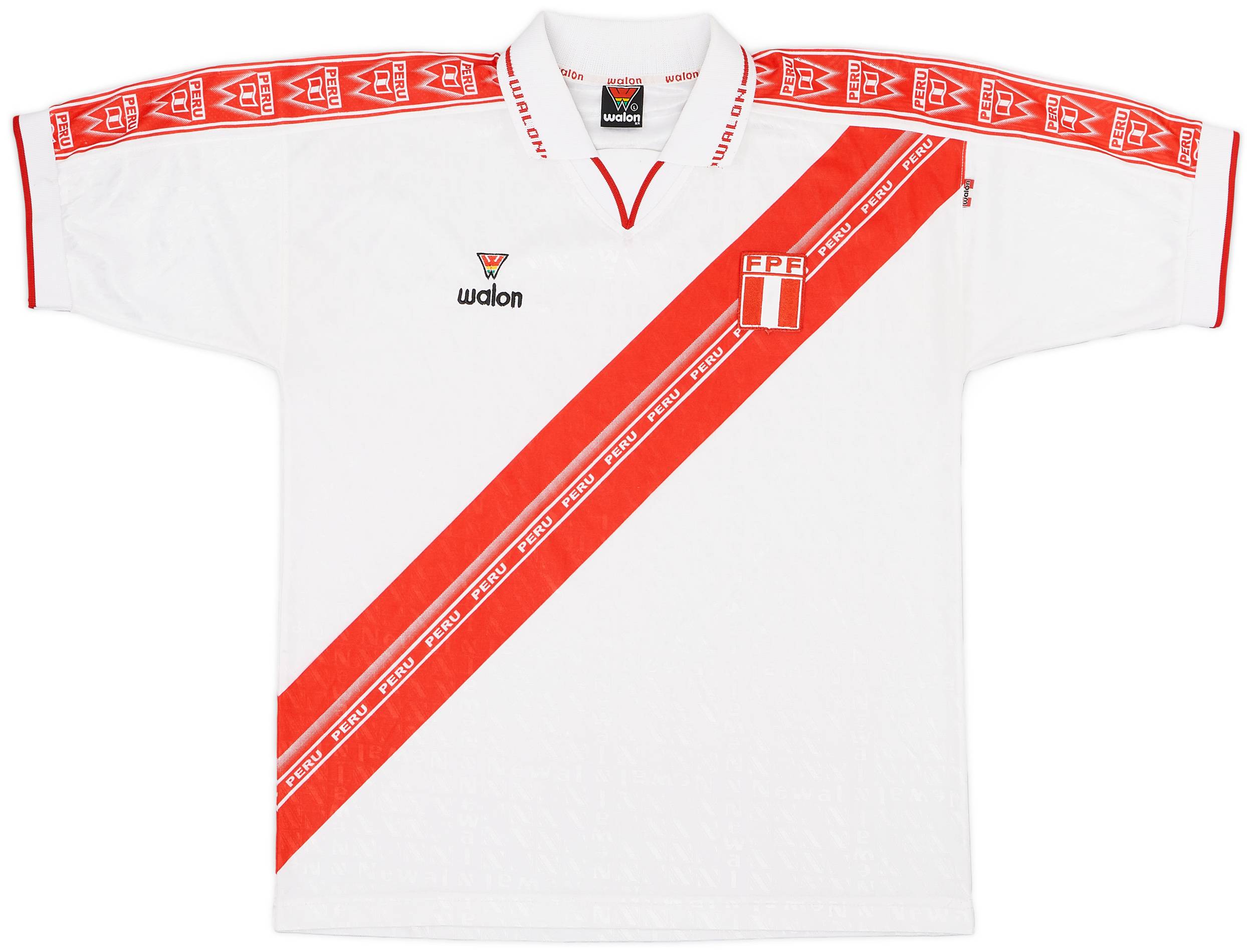 2000 Peru Home Shirt - 9/10 - (L)