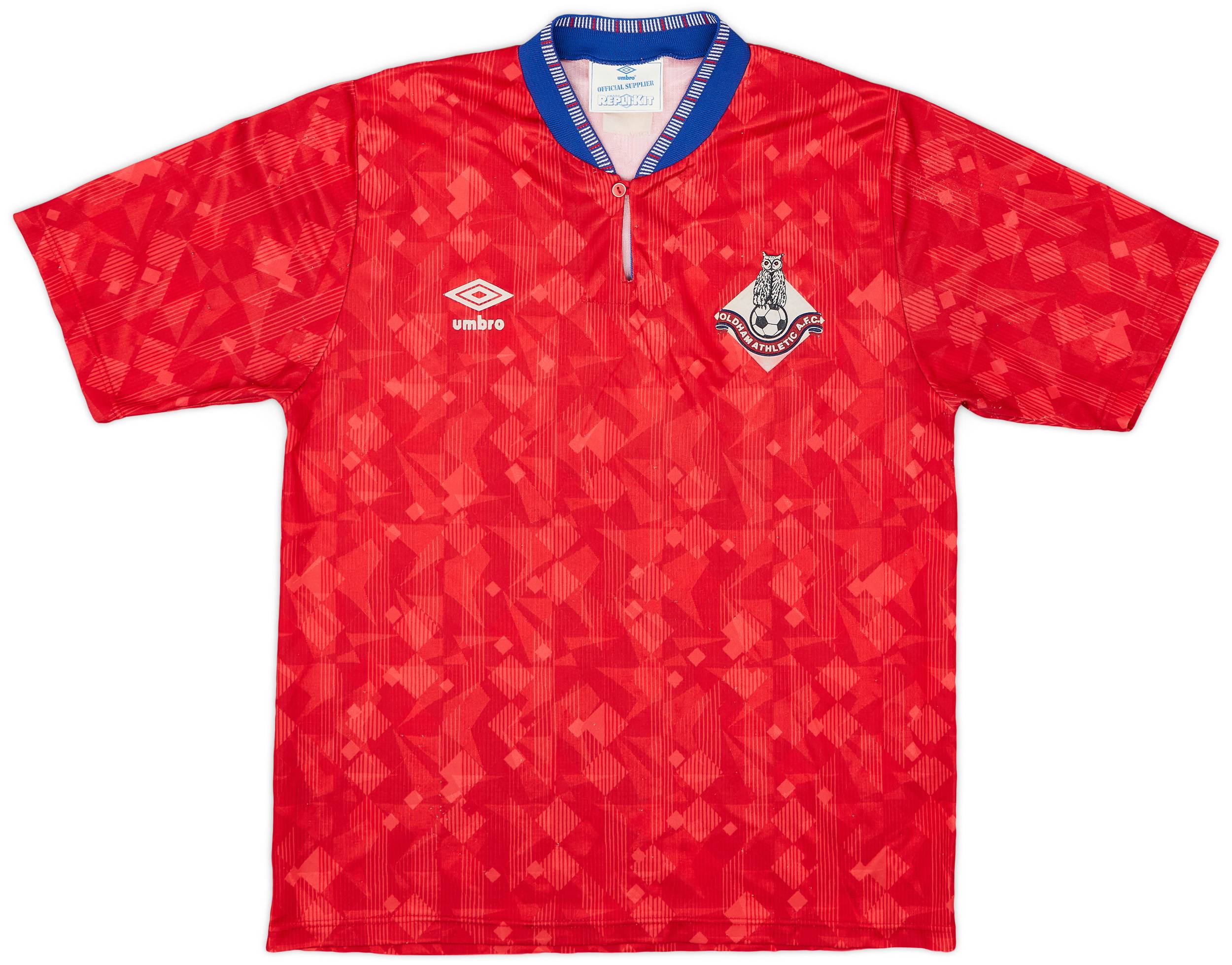1989-90 Oldham Athletic Away Shirt - 8/10 - (M)