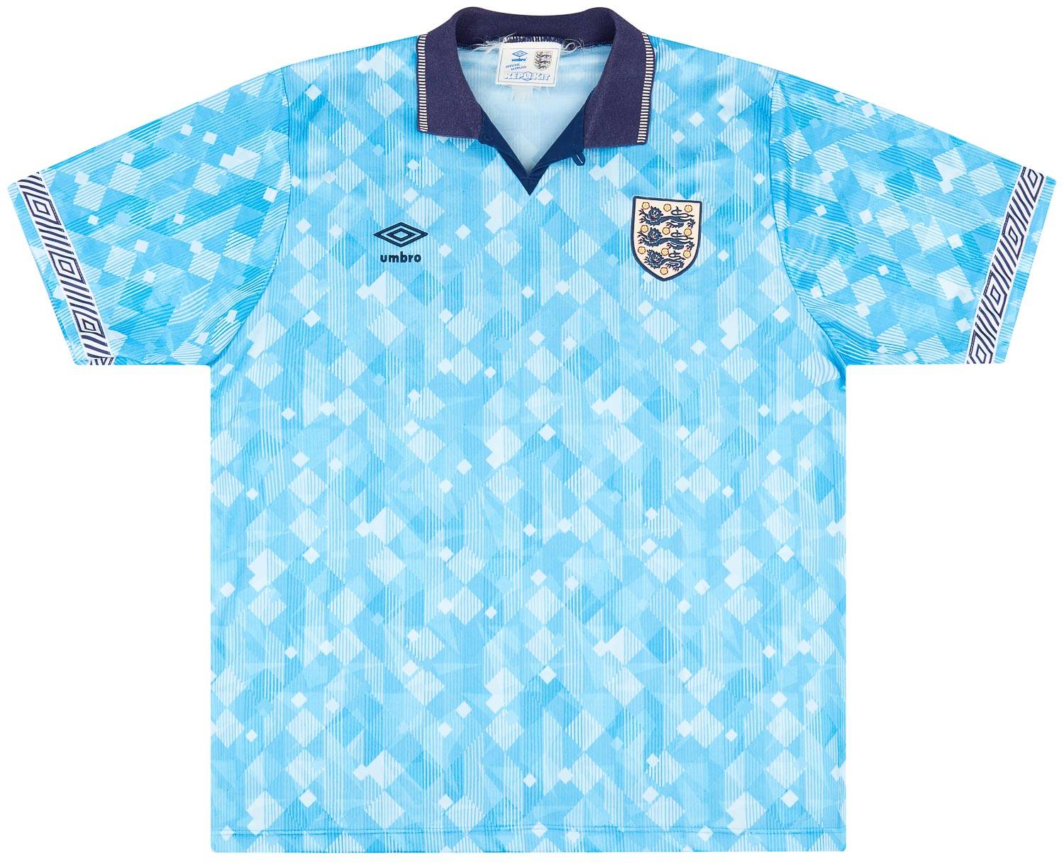 1990-92 England Third Shirt - 6/10 - L