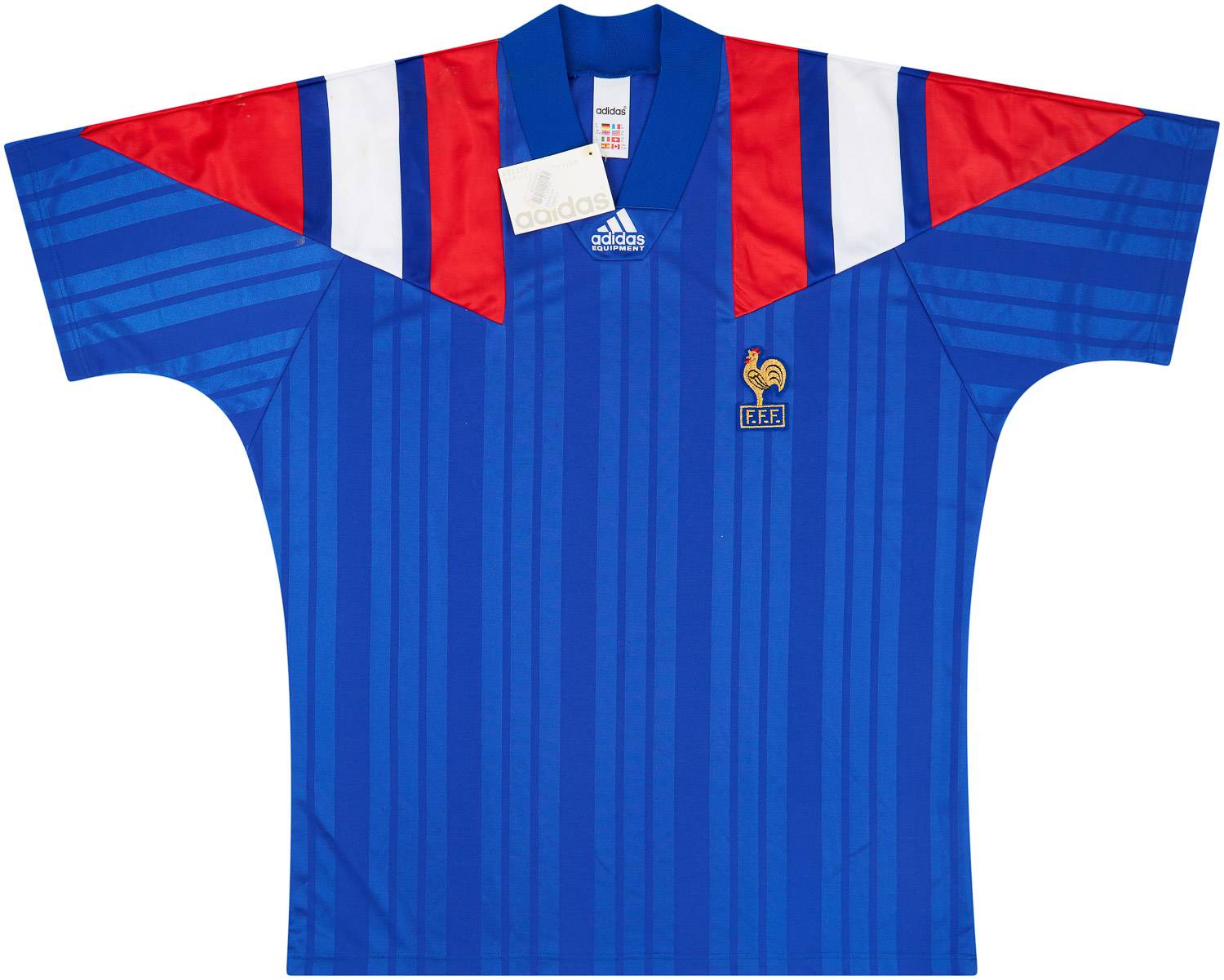 1992-94 France Home Shirt XXL