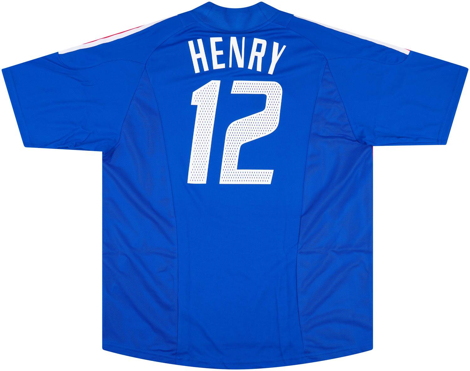 2002-04 France Home Shirt Henry #12 XL