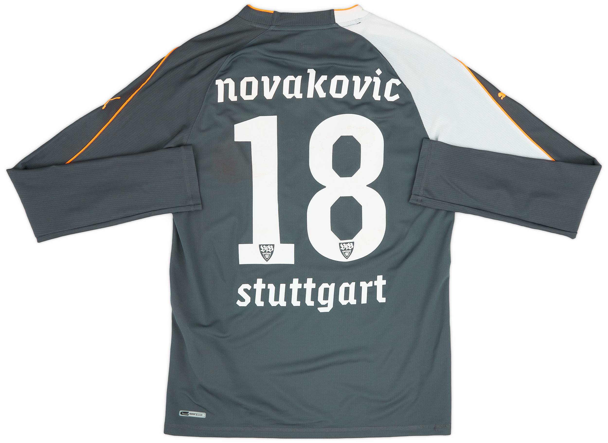 2010-11 Stuttgart GK Shirt Novakovic #18 - 4/10 - (L)