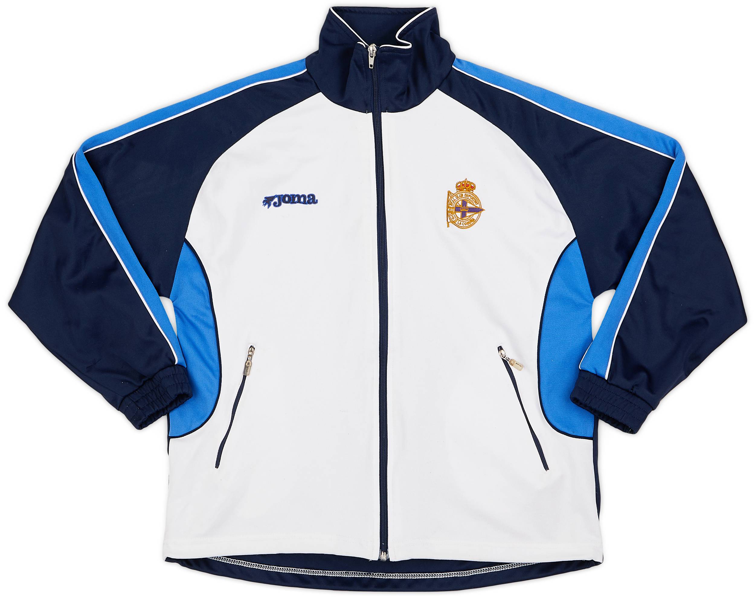 2001-02 Deportivo de La Coruna Joma Track Jacket - 7/10 - (S)