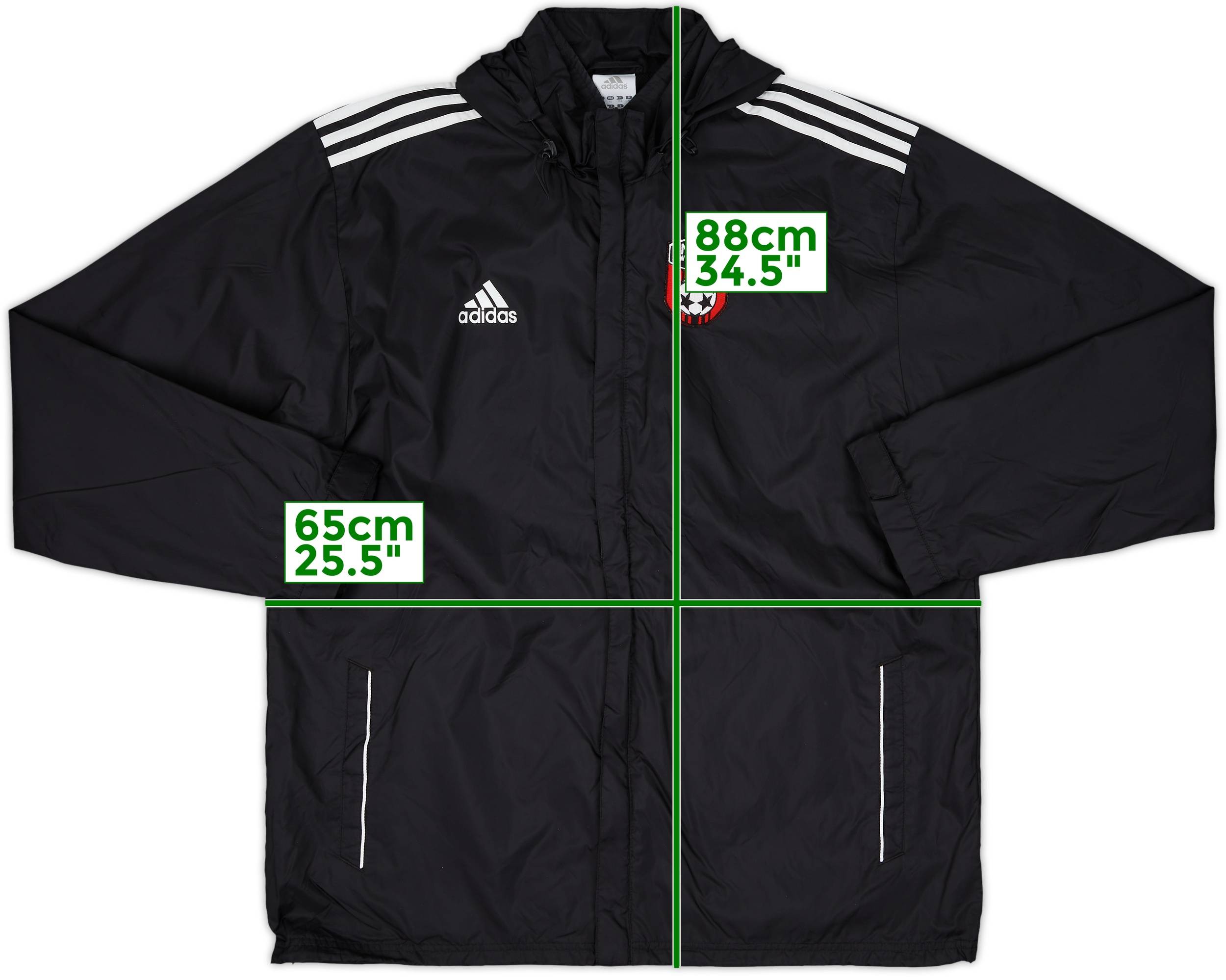 2011-12 adidas Template Jacket - 10/10 - (XXL)