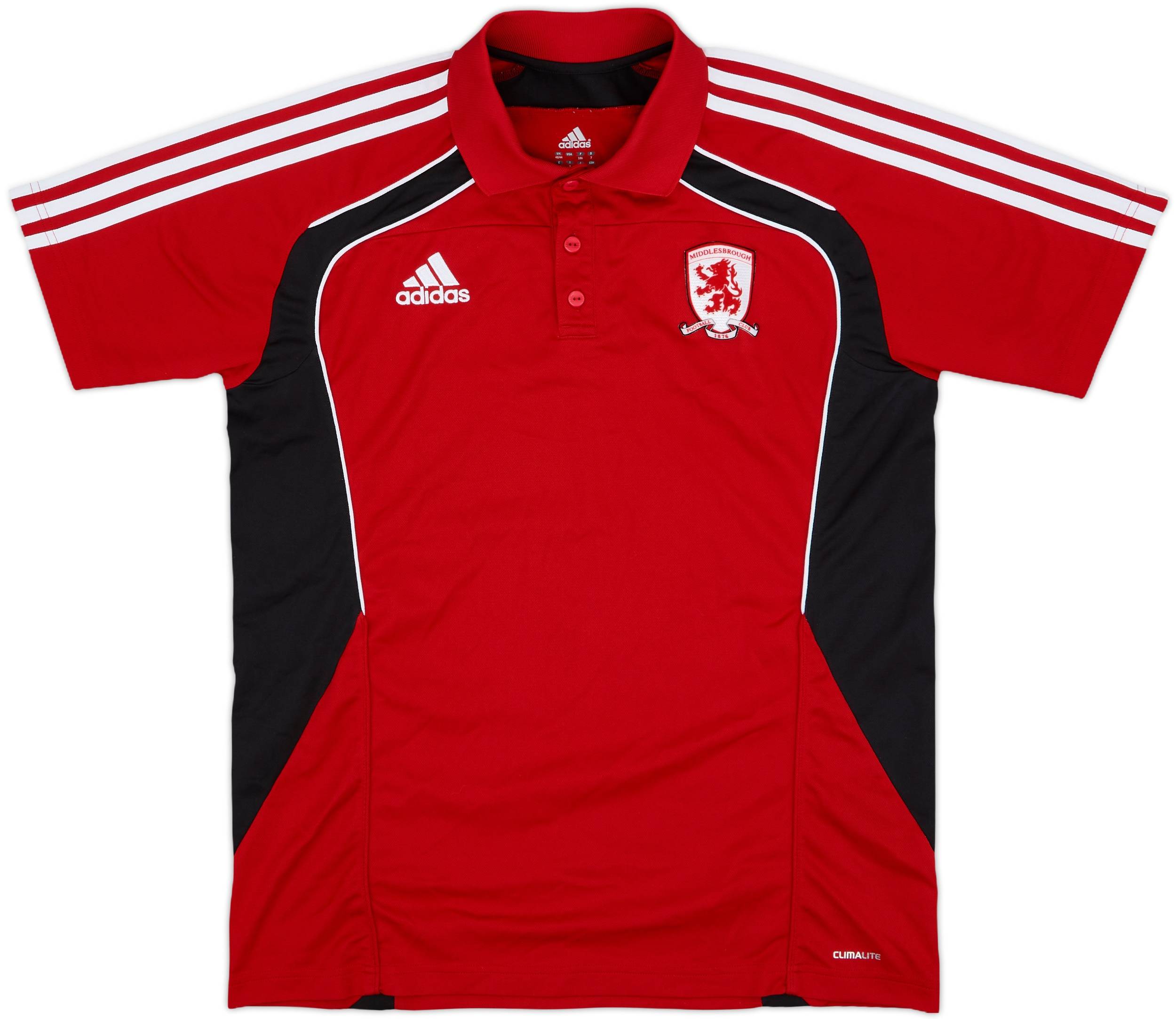 2010-11 Middlesbrough adidas Polo Shirt - 8/10 - (L)