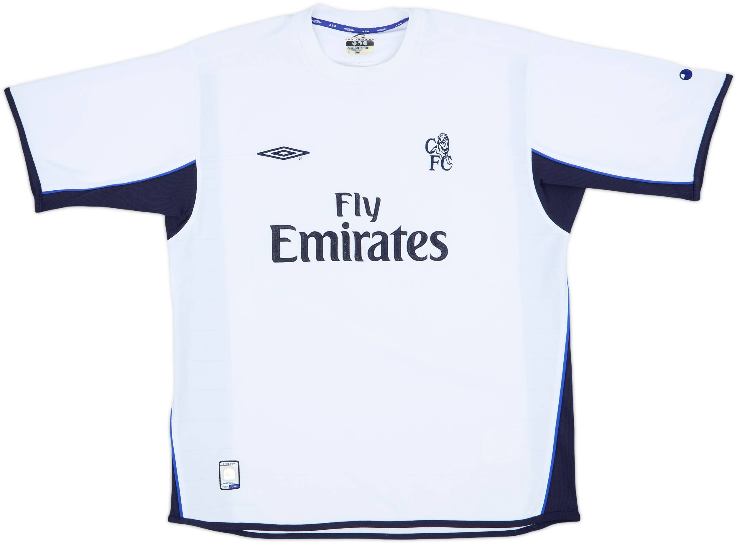 2001-02 Chelsea Umbro Training Shirt - 8/10 - (XL)