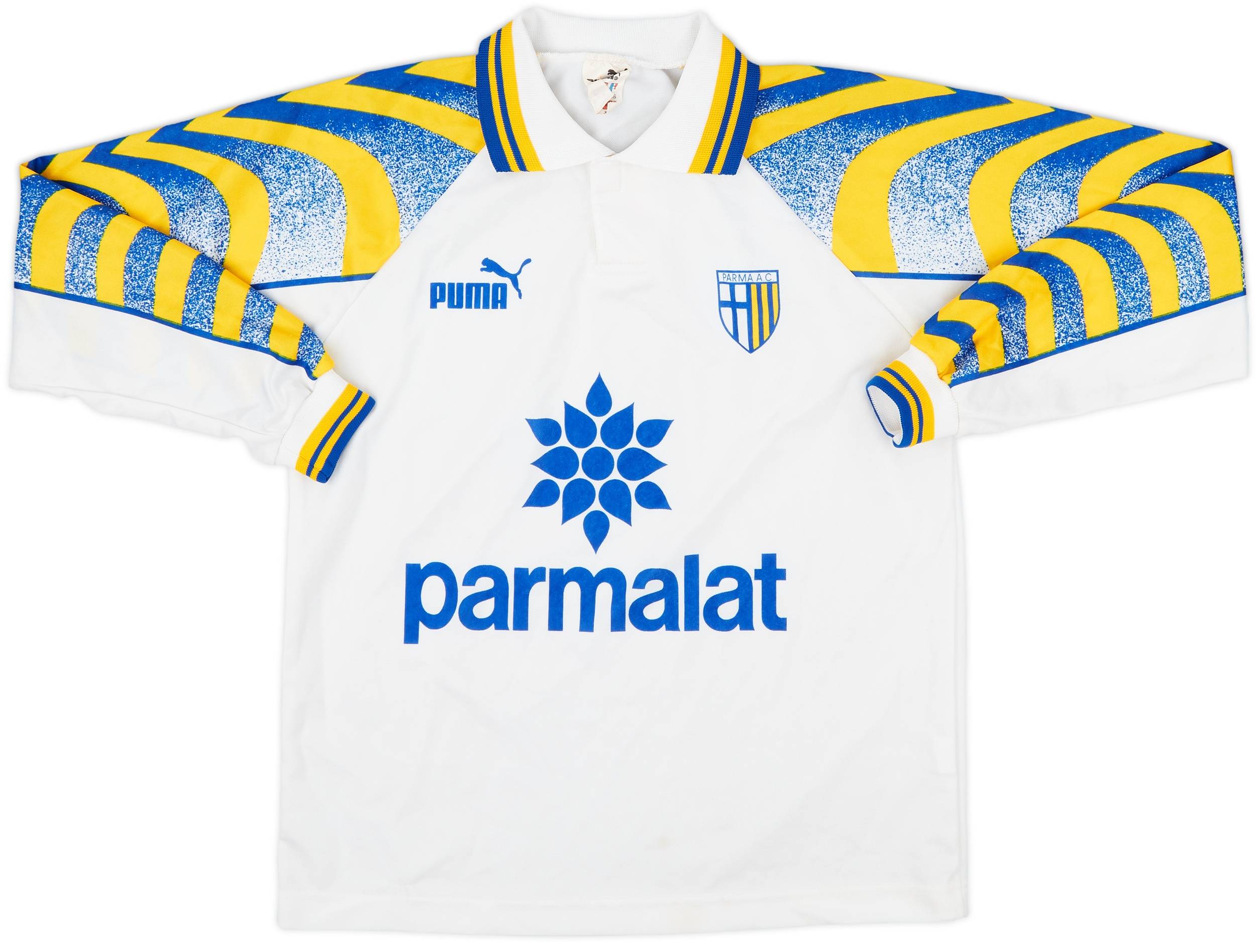1995-97 Parma Home L/S Shirt - 7/10 - (XS)