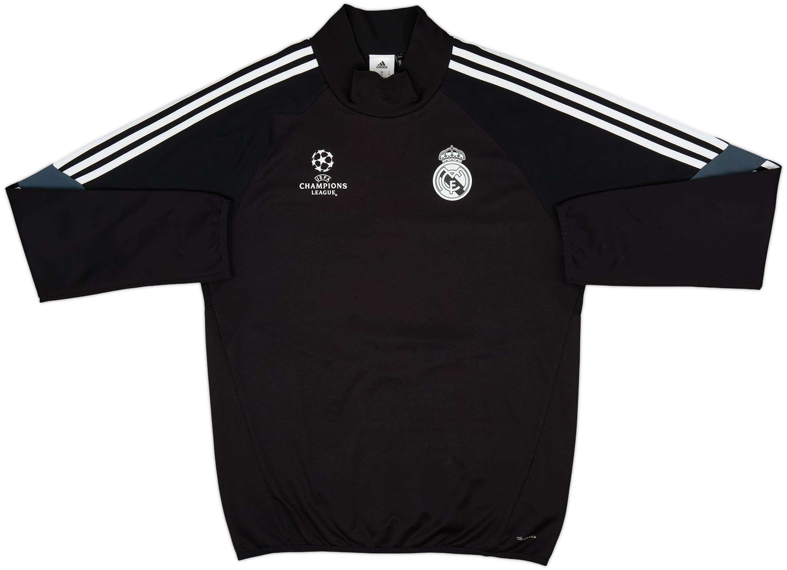 2014-15 Real Madrid adidas CL Sweat Top - 8/10 - (M)