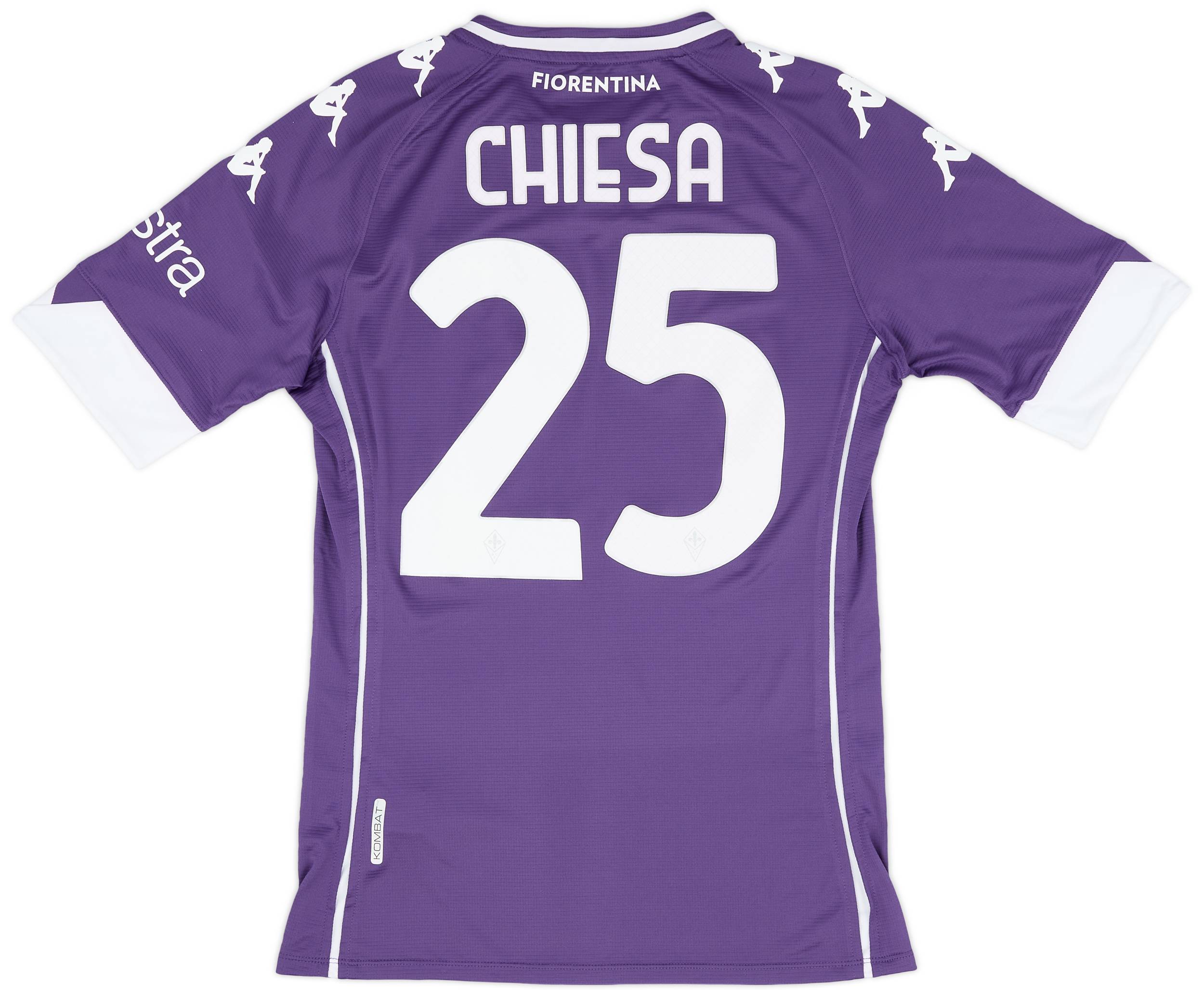 2020-21 Fiorentina Player Issue Home Shirt Chiesa #25 - 8/10 - (M)