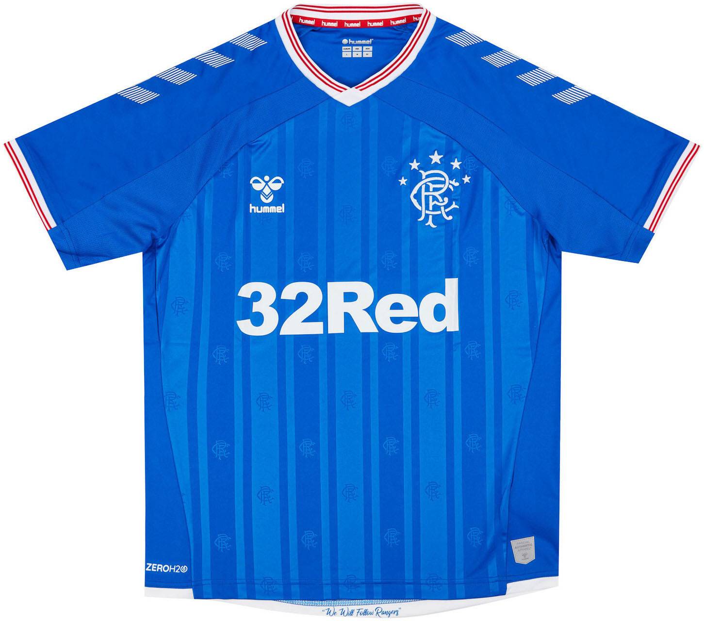2019-20 Rangers Home Shirt - 6/10 - (L)