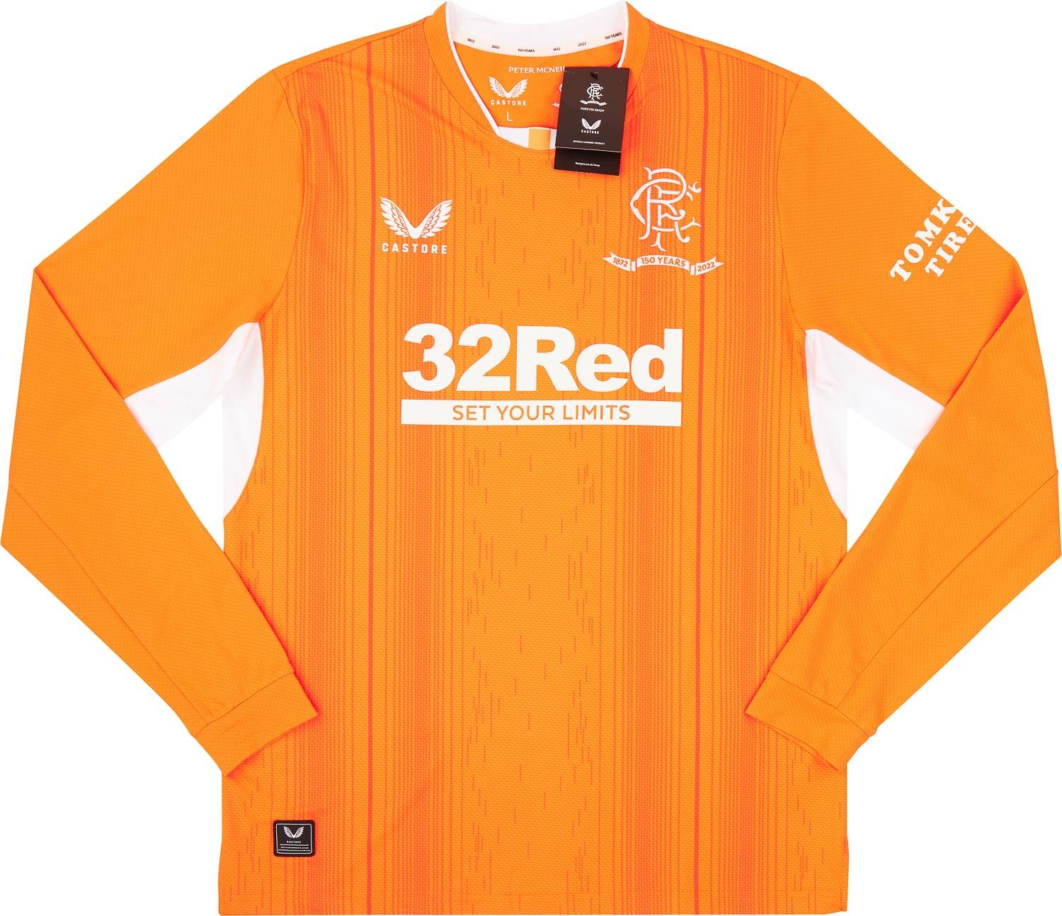 2021-22 Rangers Player Issue Pro GK Third Shirt