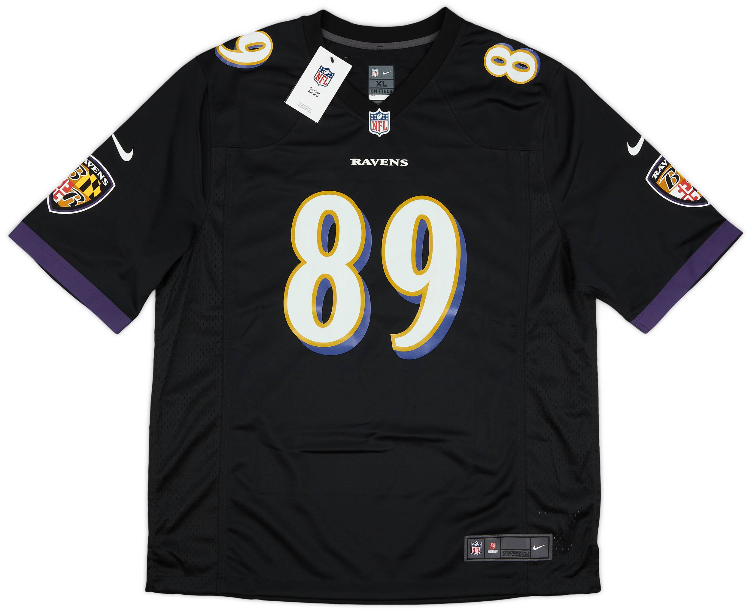 2018-23 Baltimore Ravens Andrews #89 Nike Game Alternate Jersey (XL)