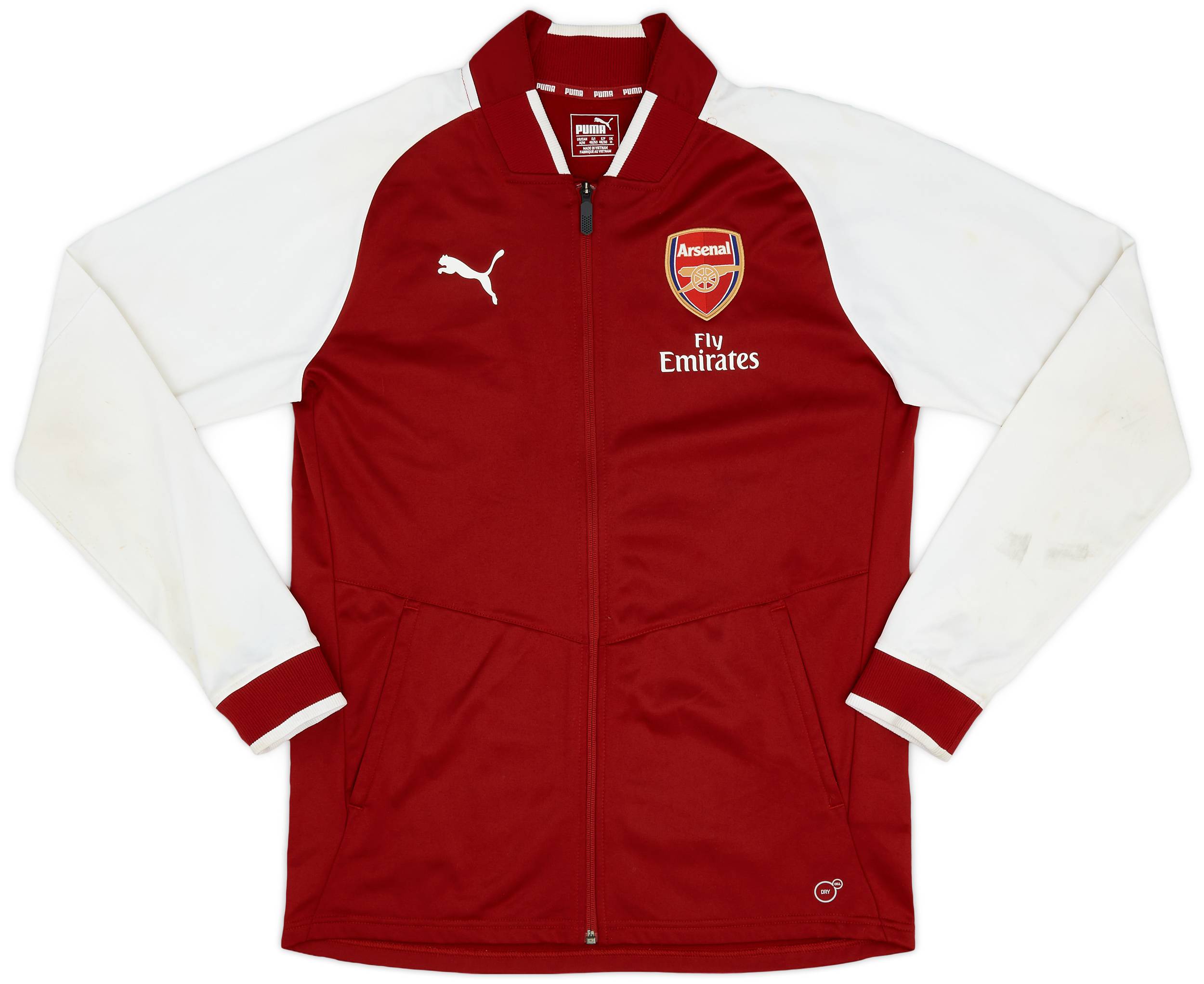 2017-18 Arsenal Puma Track Jacket - 4/10 - (M)