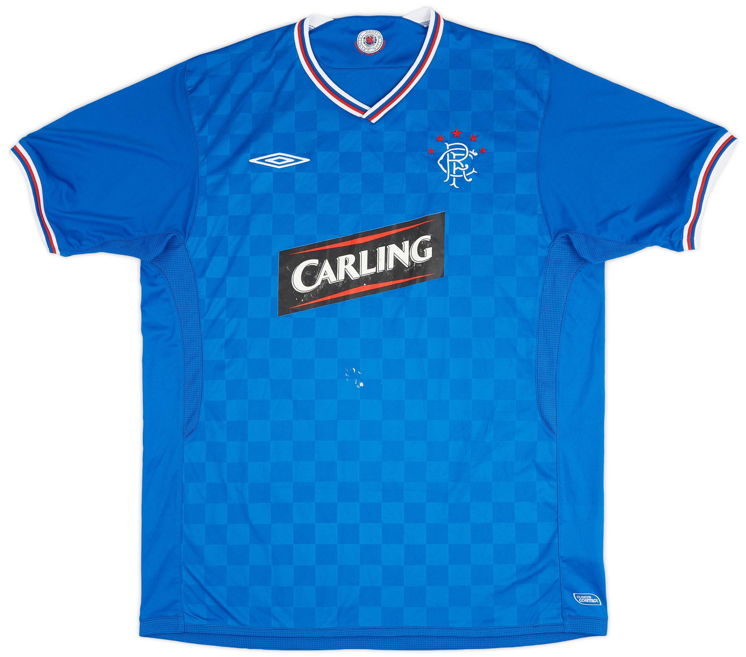 2009-10 Rangers Home Shirt - 5/10 - (XL)