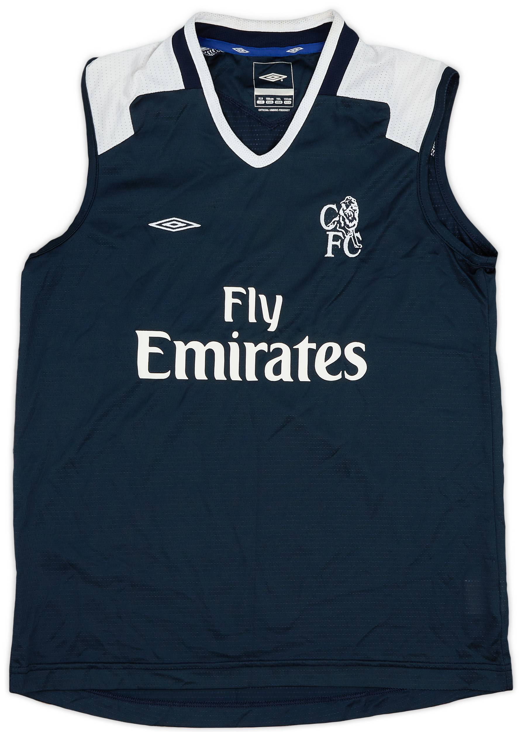 2004-05 Chelsea Umbro Training Vest - 9/10 - (XL.Boys)