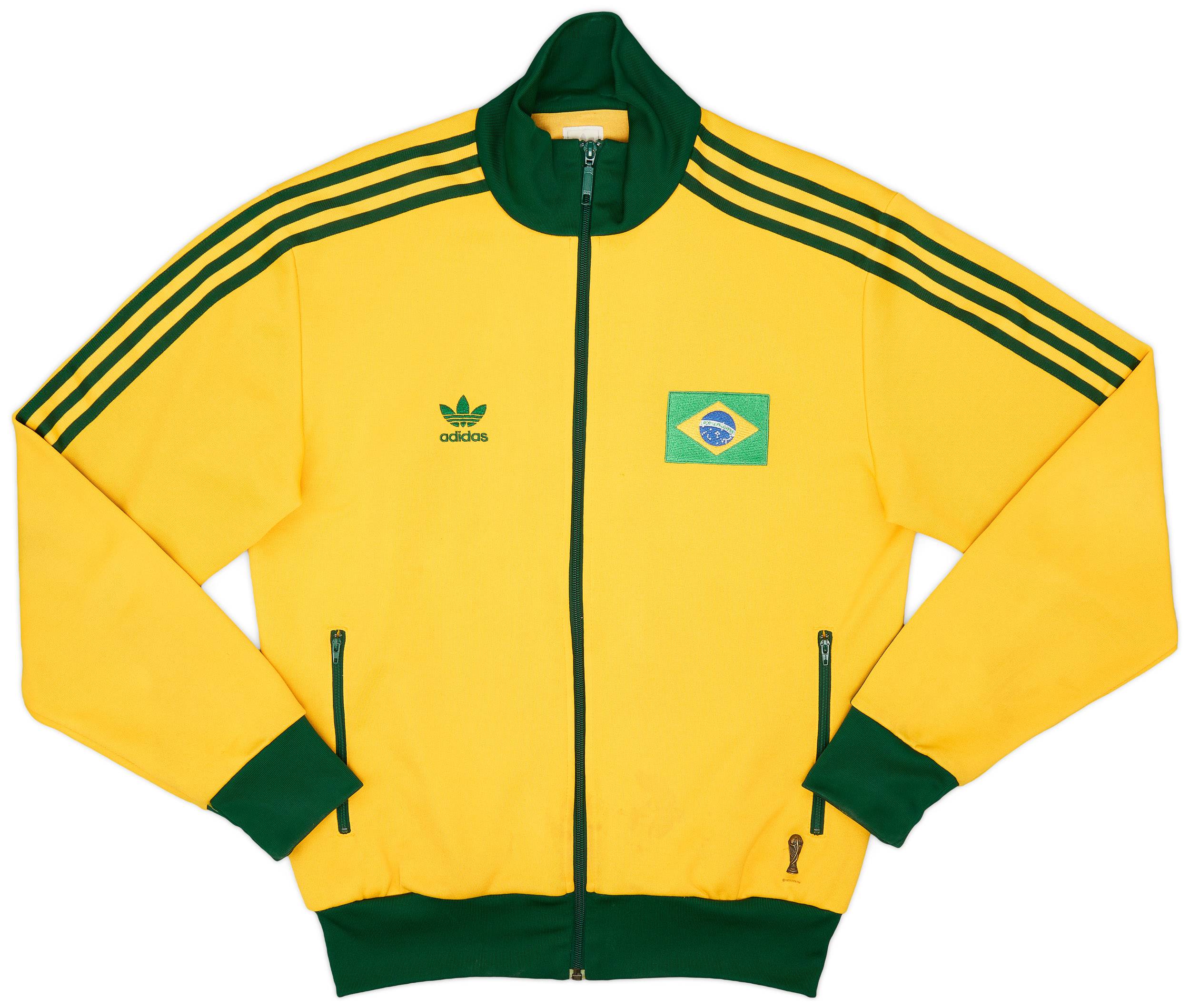 2005-06 Brazil adidas Originals Track Jacket - 6/10 - (M)