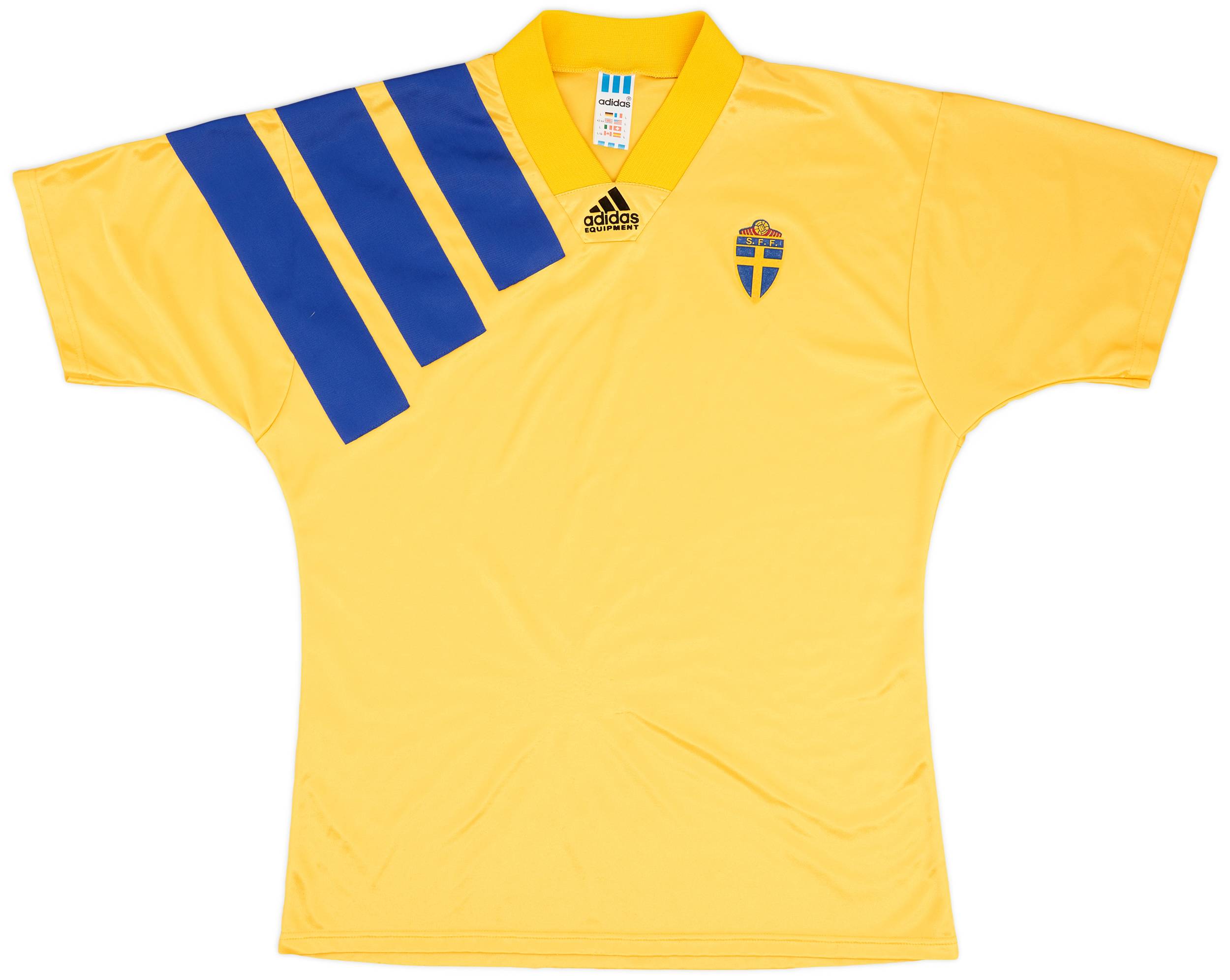 1992-94 Sweden Home Shirt - 9/10 - (L)