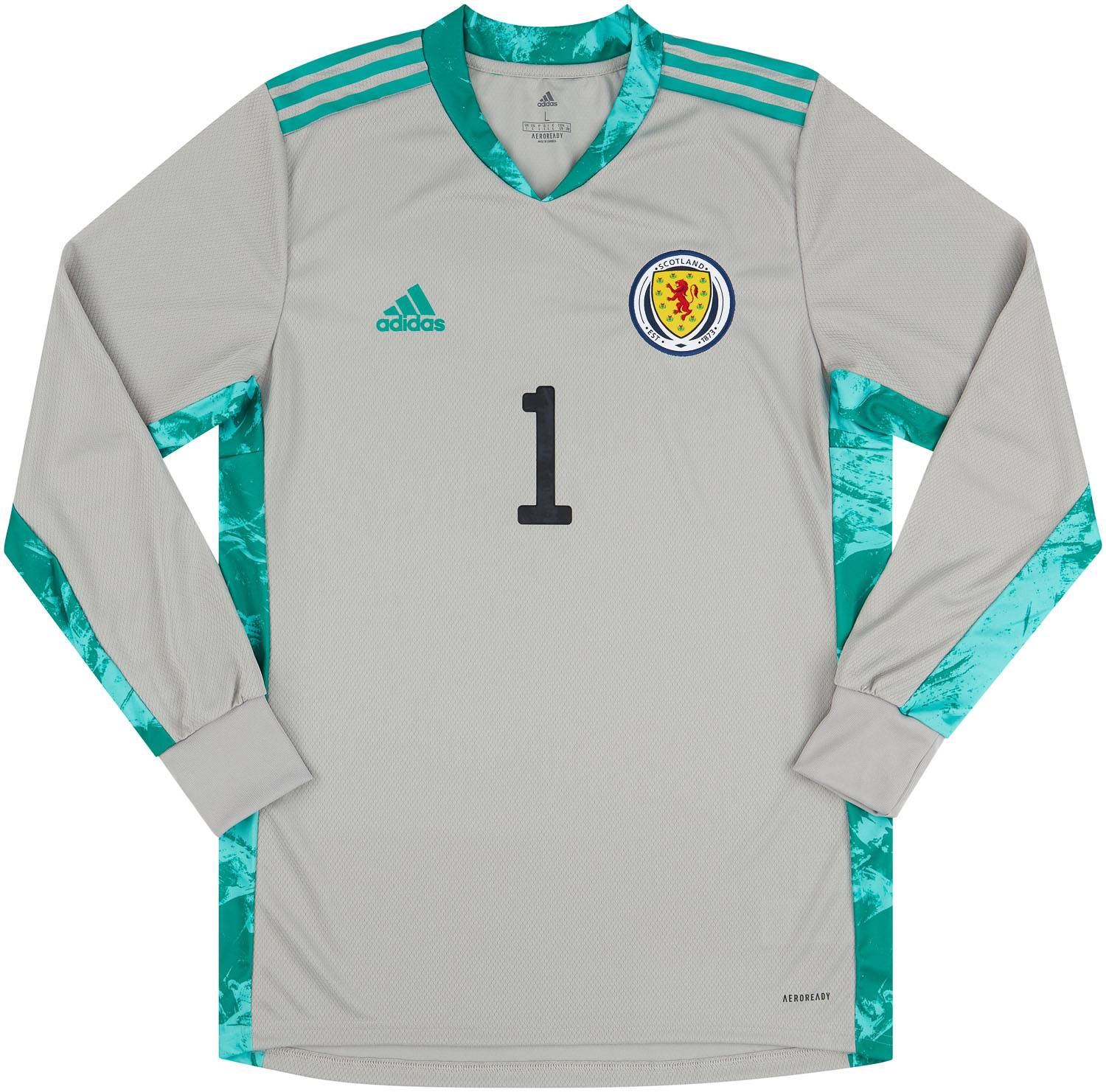 2020-21 Scotland GK Shirt #1 *As New*