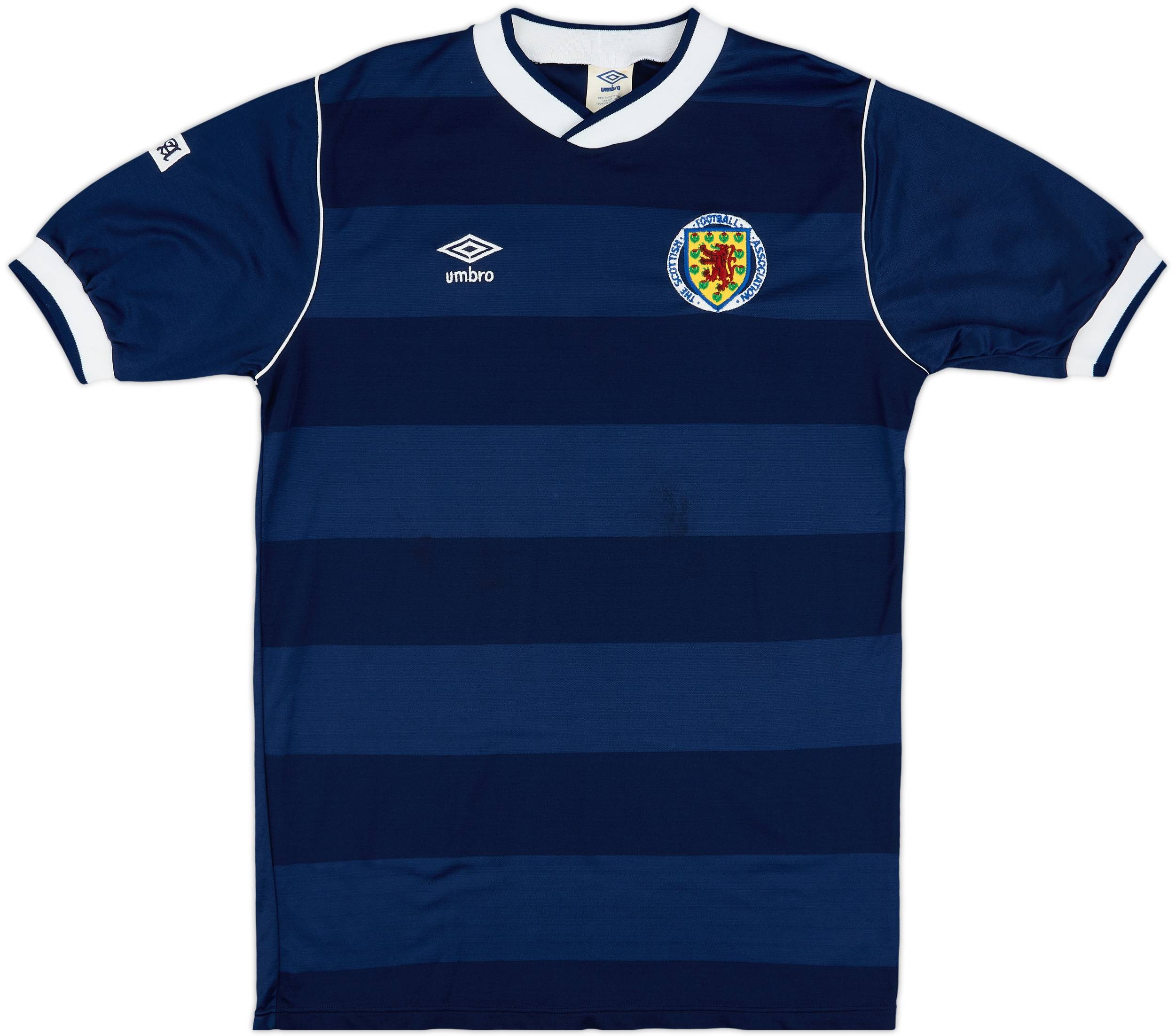 1985-88 Scotland Match Issue Home Shirt #10