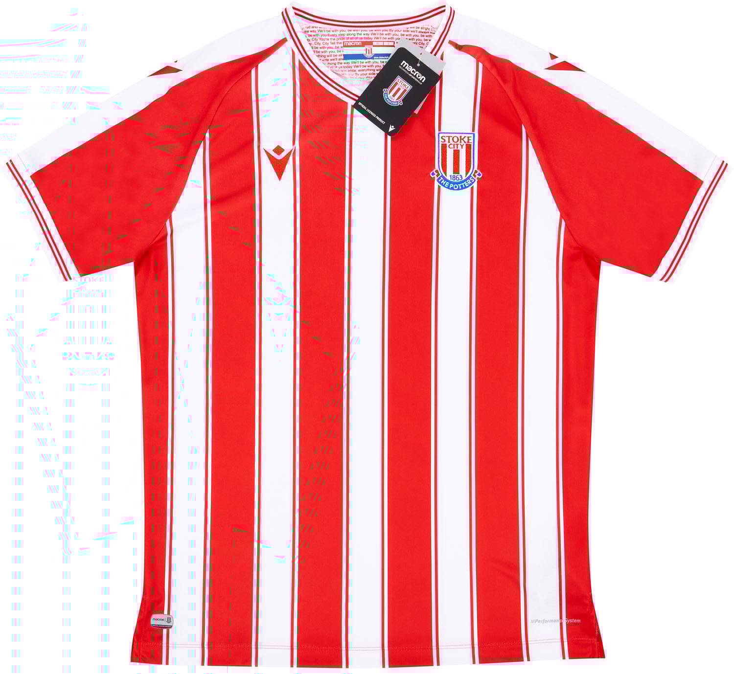 2020-21 Stoke City Home Authentic Shirt