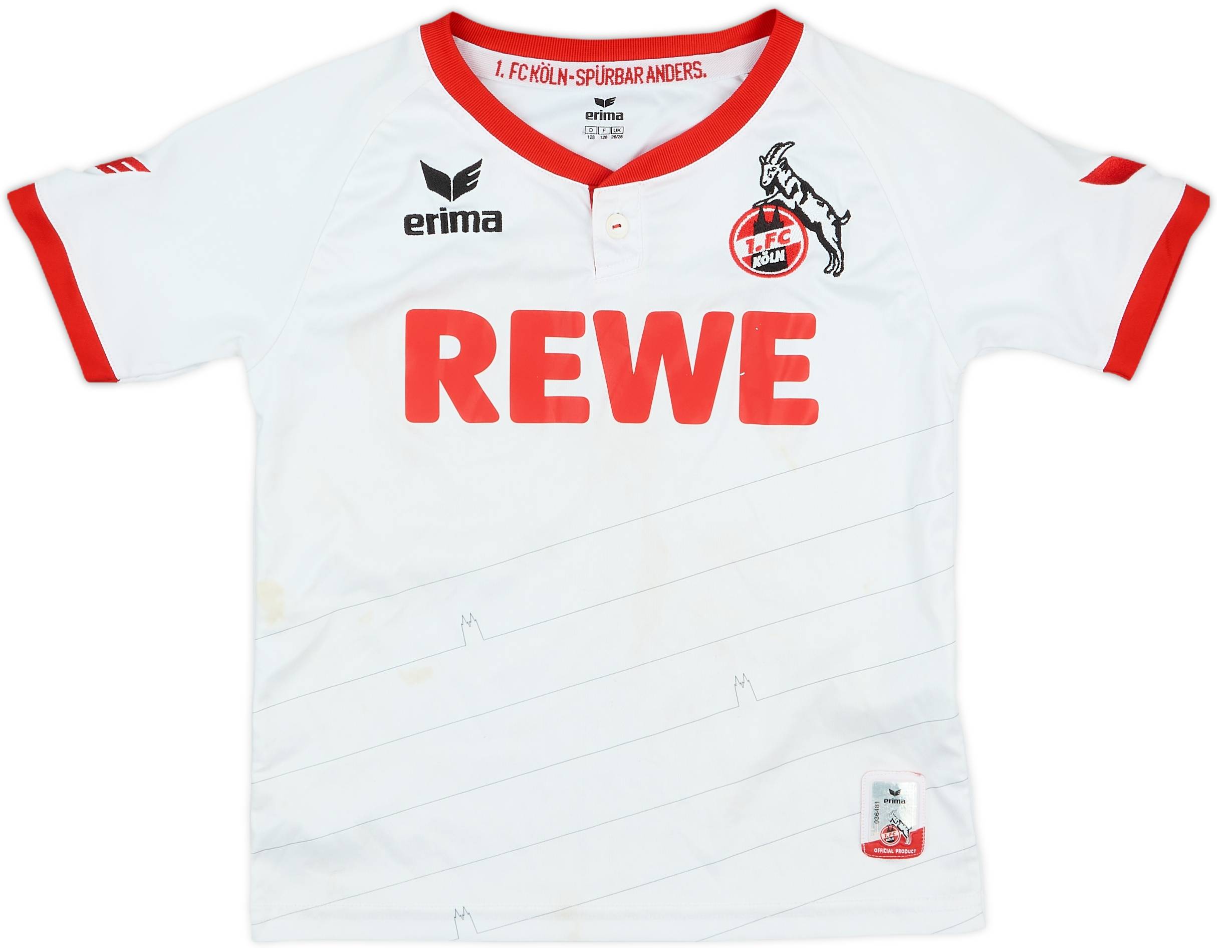 2015-16 FC Koln Home Shirt - 5/10 - (S.Boys)