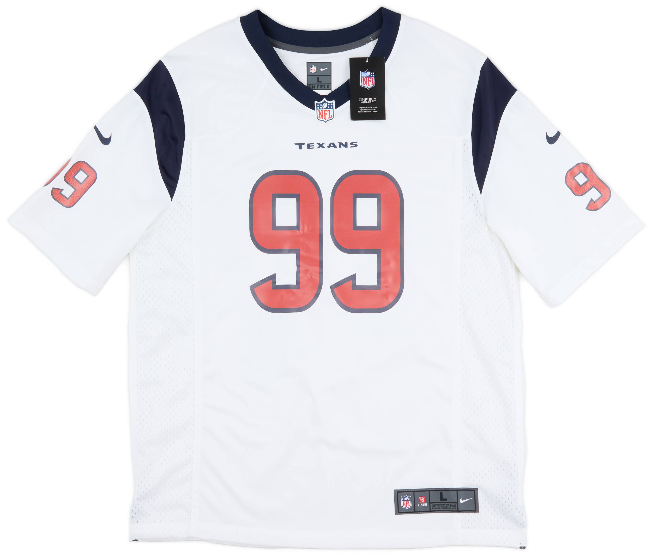 2012-20 Houston Texans Watt #99 Nike Game Away Jersey (L)